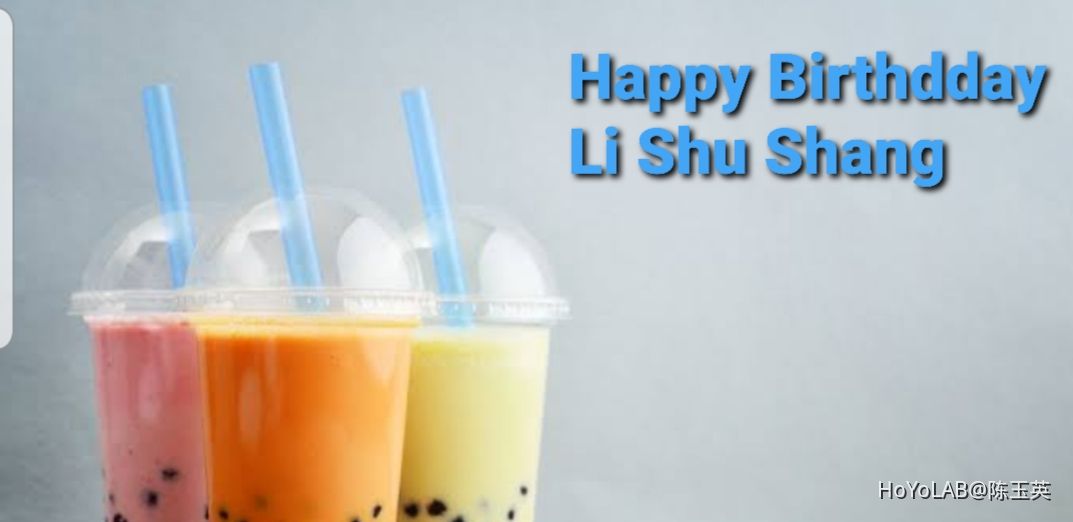 Happy Birthday Li Shu Shang.. 🙏🙏🙏 ️ ️ Honkai Impact 3rd | HoYoLAB