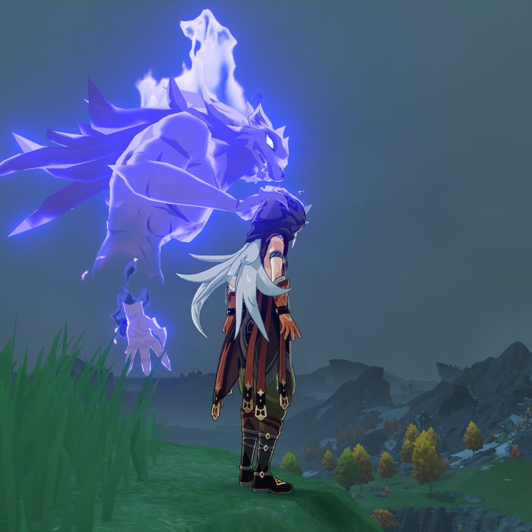 Lonely wolf Genshin Impact | HoYoLAB