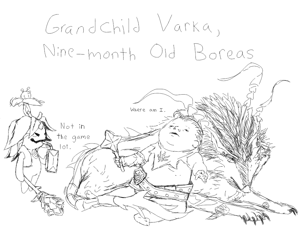 Grandchild Varka, Nine-month Old Boreas Genshin Impact | HoYoLAB