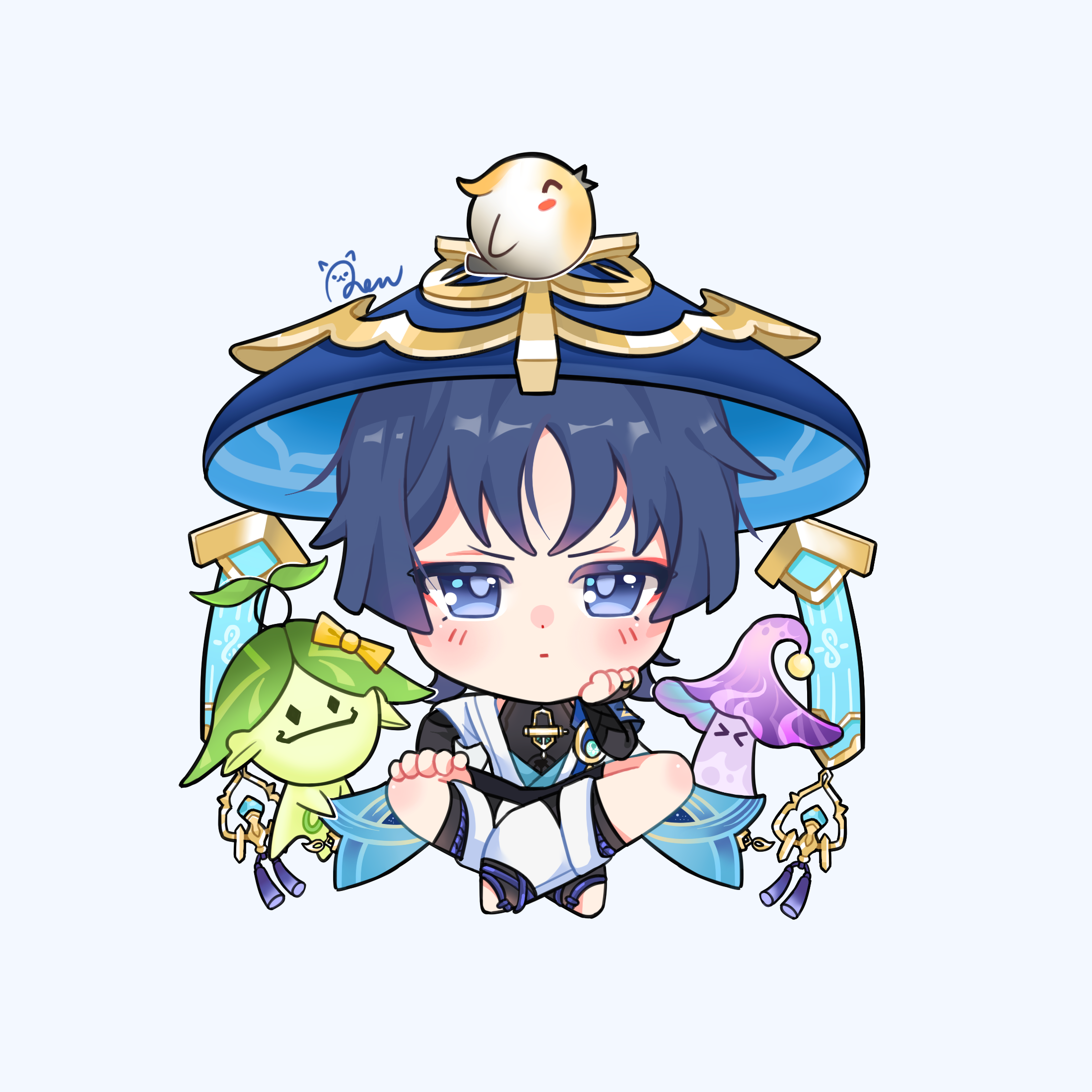 Tiny Wanderer and Nahida Genshin Impact | HoYoLAB