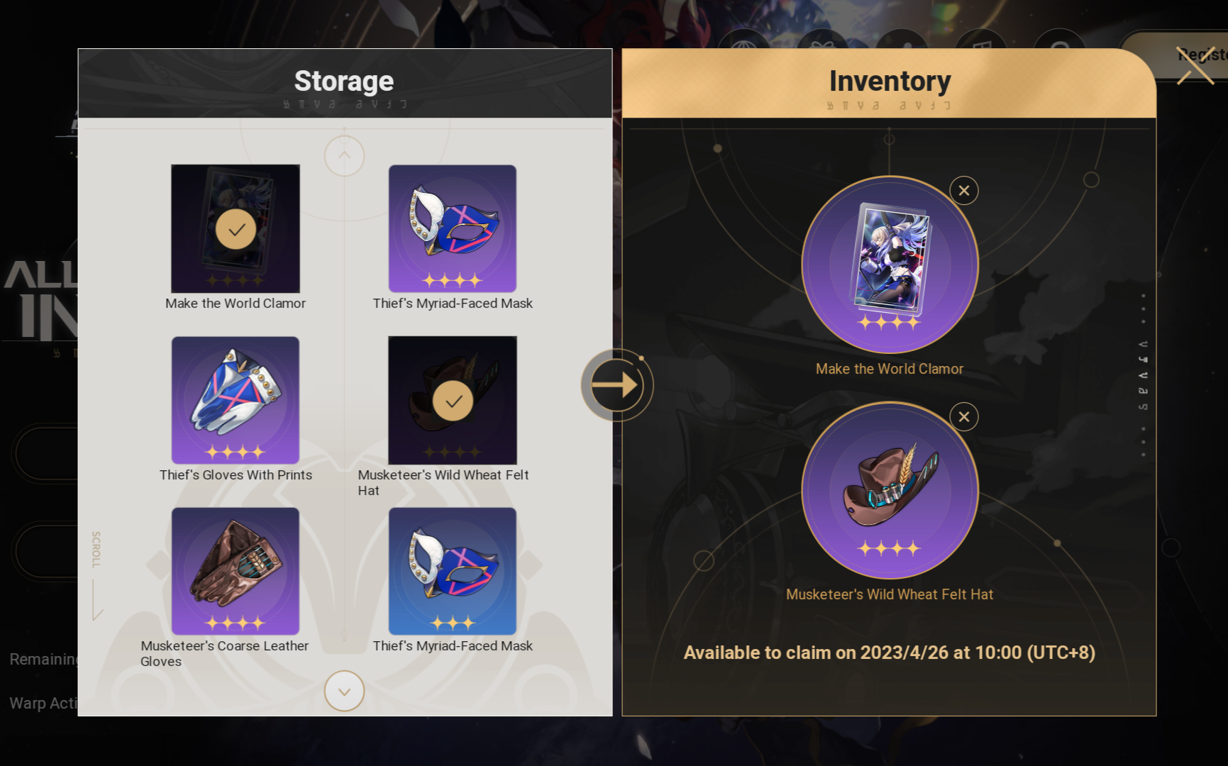 What to choose for the HSR WebEvent??? Honkai: Star Rail | HoYoLAB