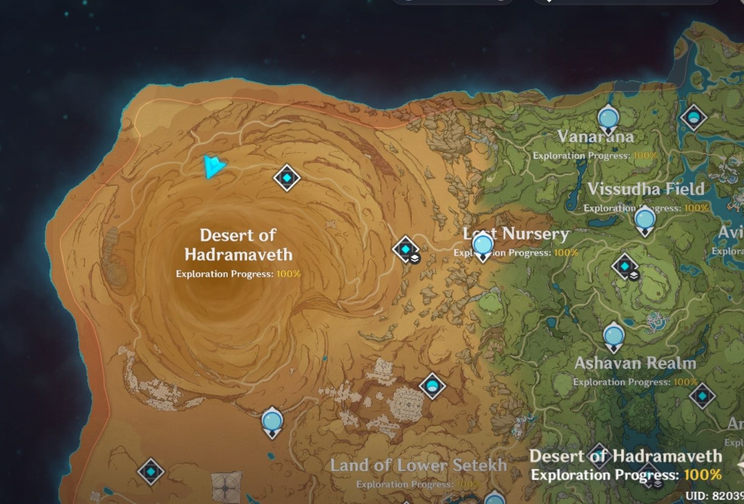 100% Desert of Hadramaveth Genshin Impact | HoYoLAB