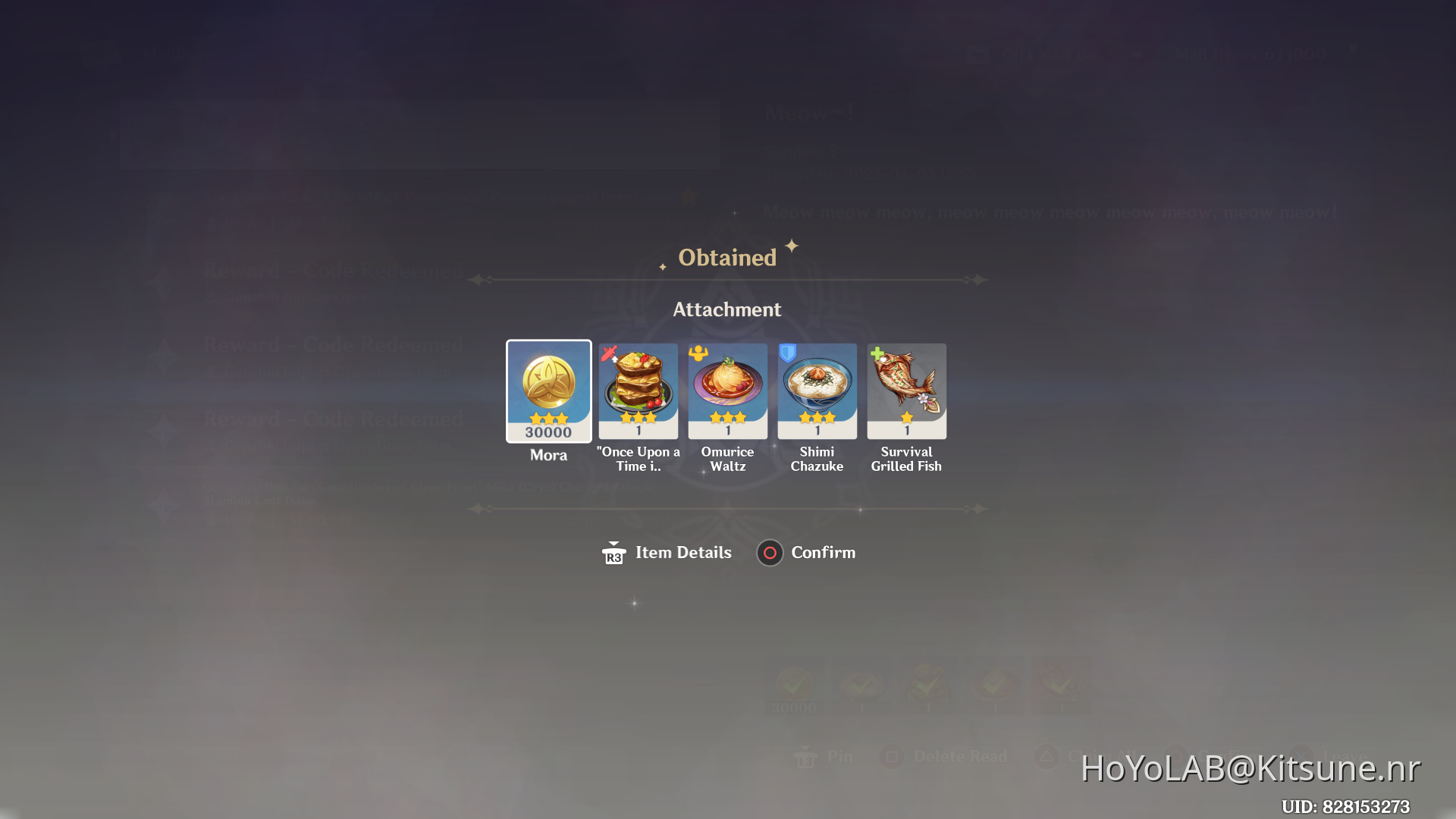 April Fool's Reedem Code! Meow~ Genshin Impact | HoYoLAB