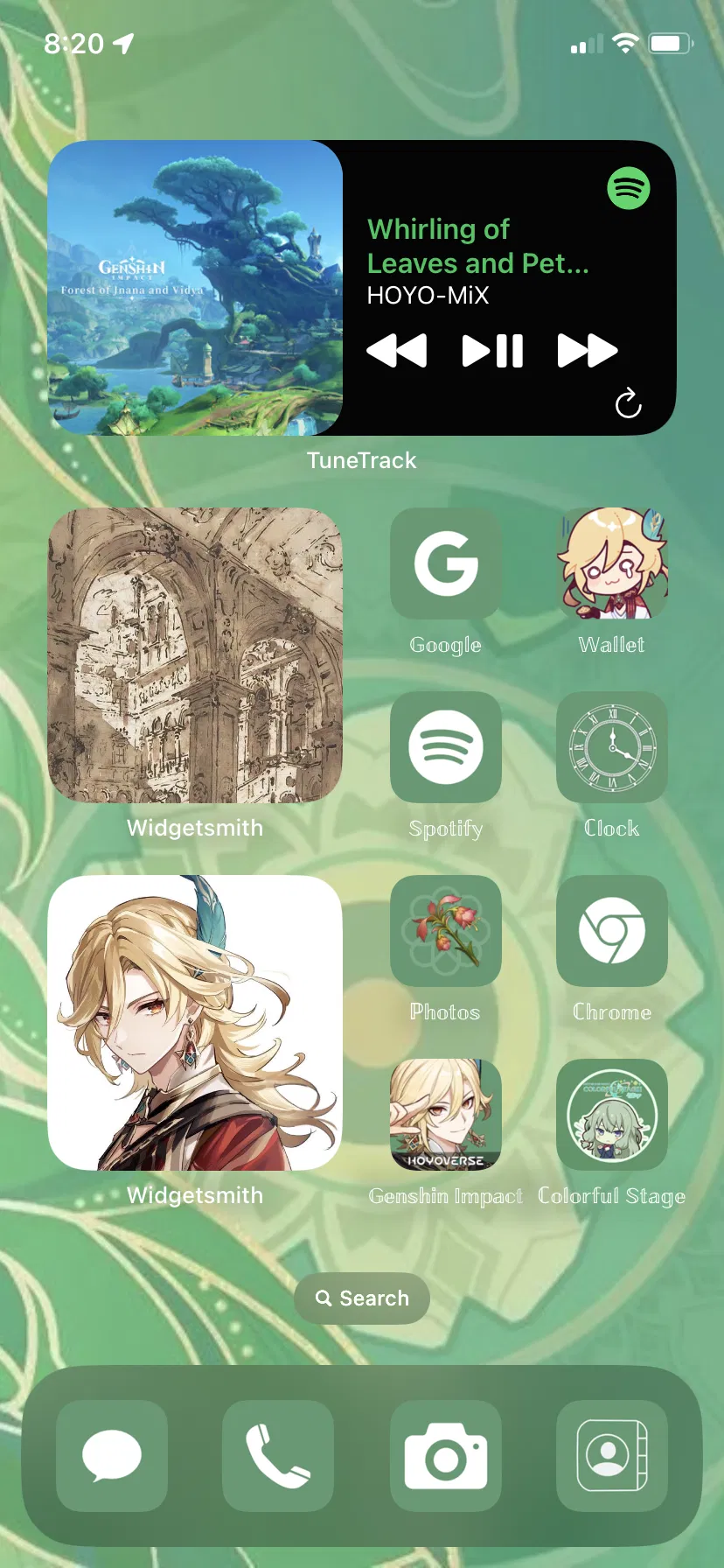 kaveh-phone-theme-genshin-impact-hoyolab
