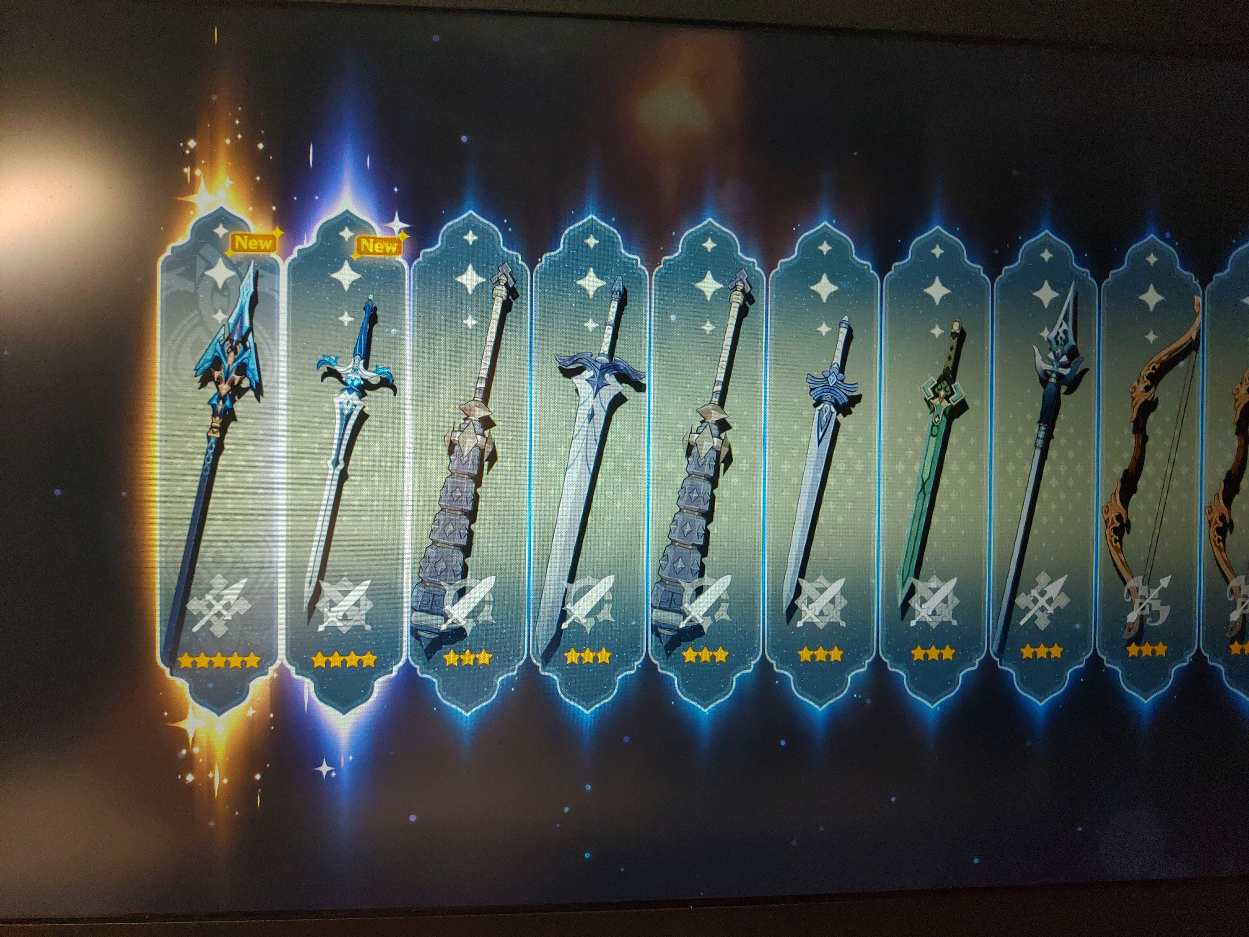 I risked 70 pulls and I got a skyward blade and a calamity queller I ...