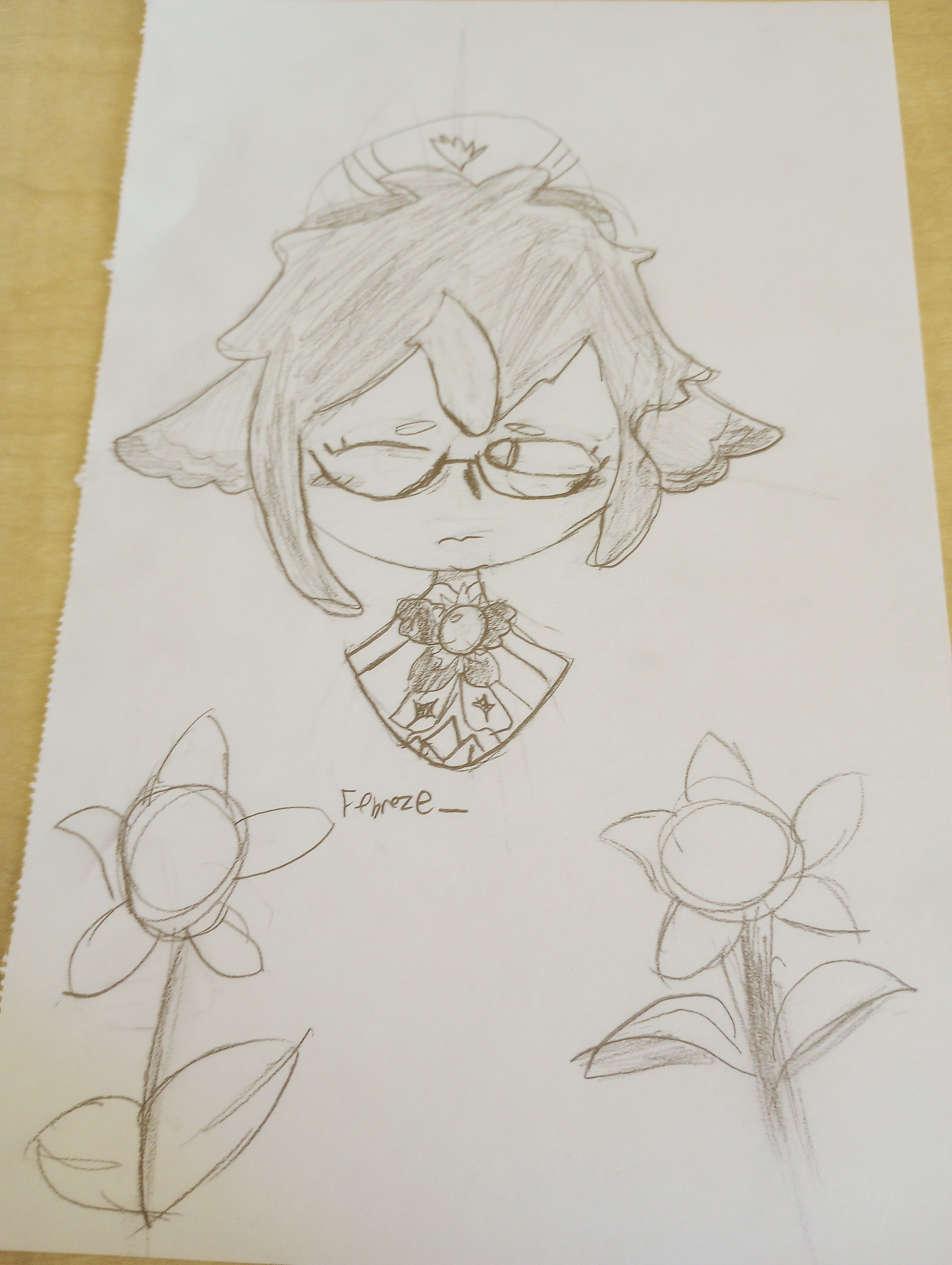 Sucrose Drawing!! Genshin Impact | HoYoLAB