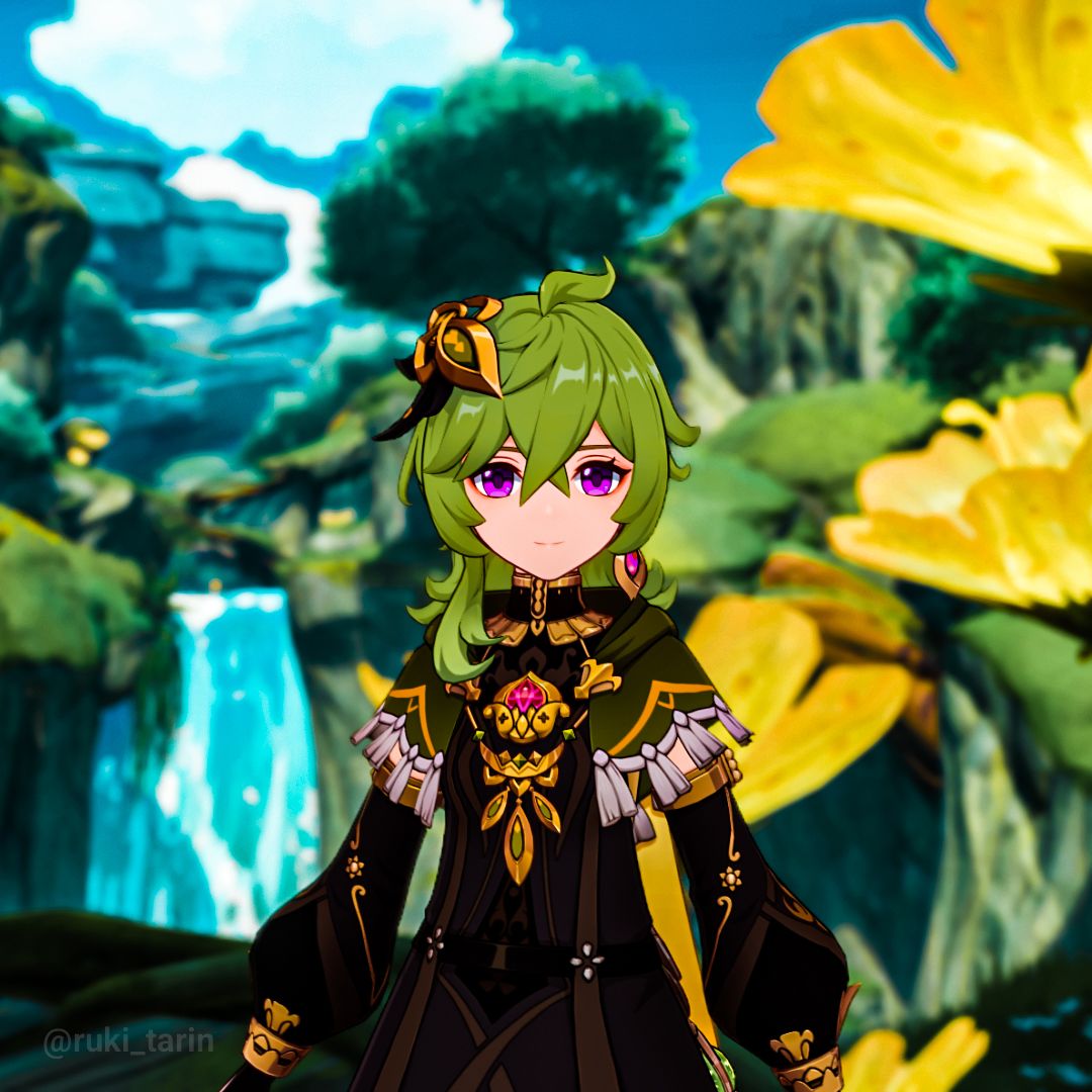 Collei, the trainee ranger! (Location: Avidya Forest) Genshin Impact ...