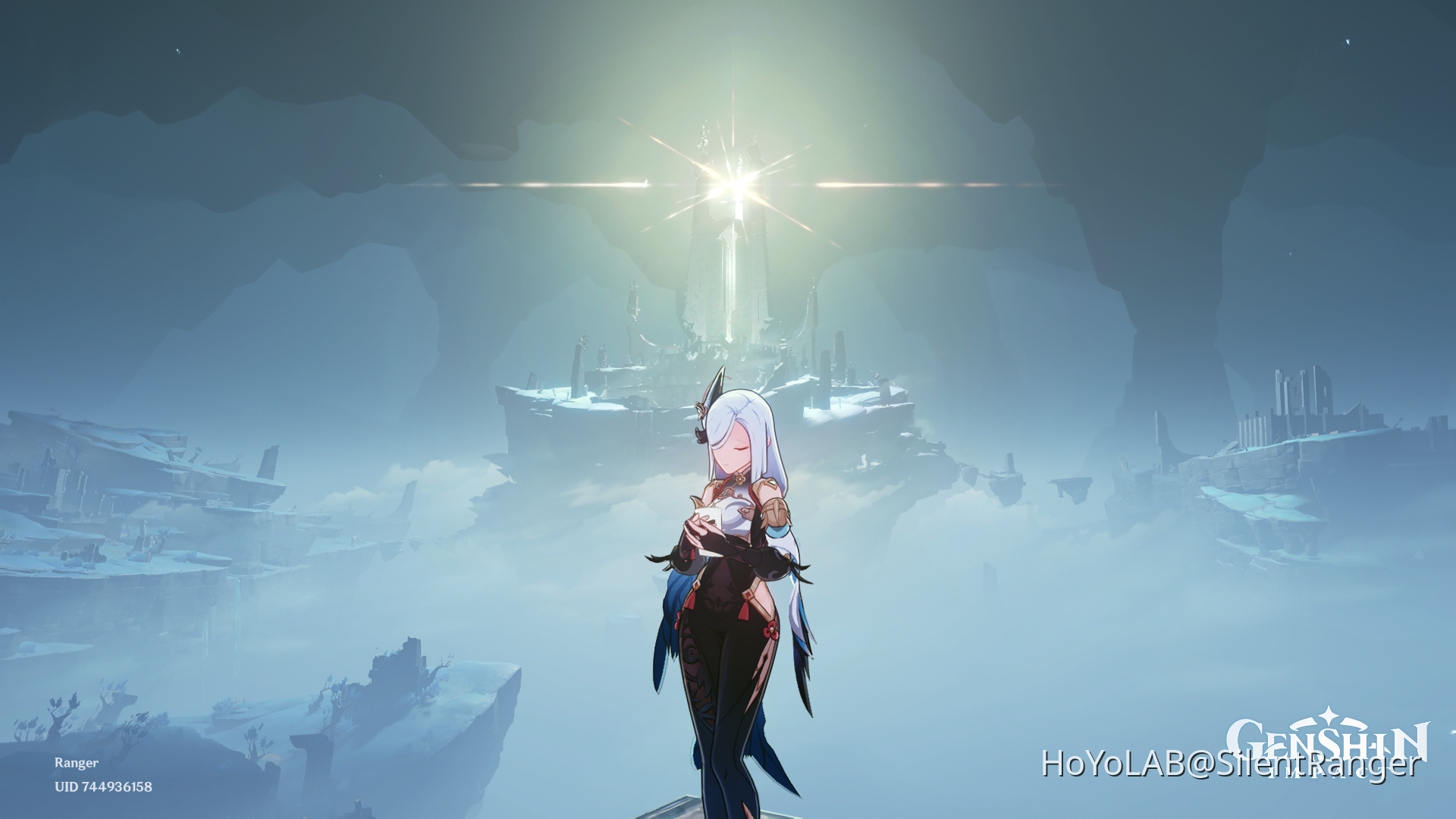Shenhe guided by light Genshin Impact | HoYoLAB
