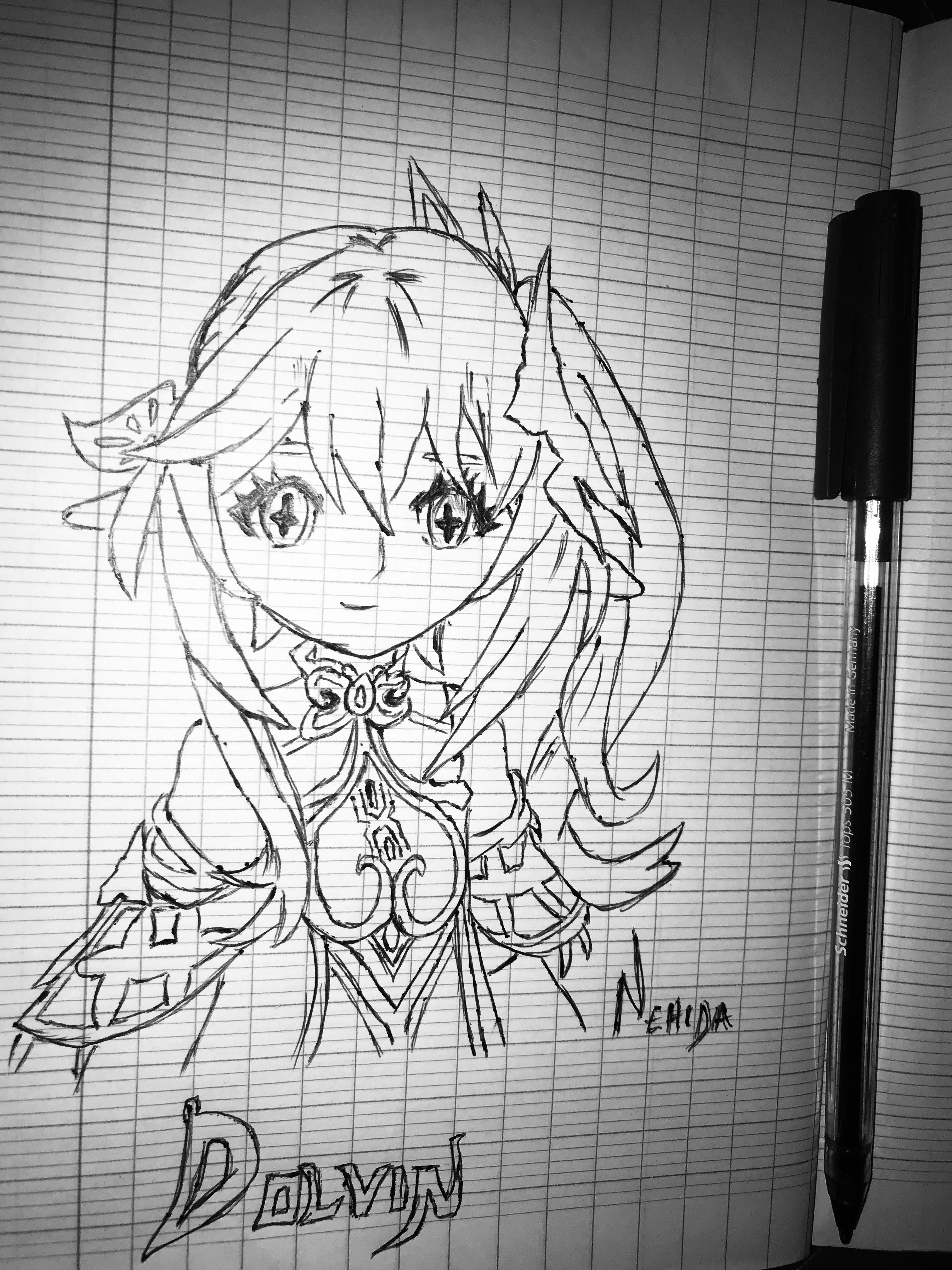 #Genshinimpact, #Nehida, #fanartcontest Genshin Impact | HoYoLAB