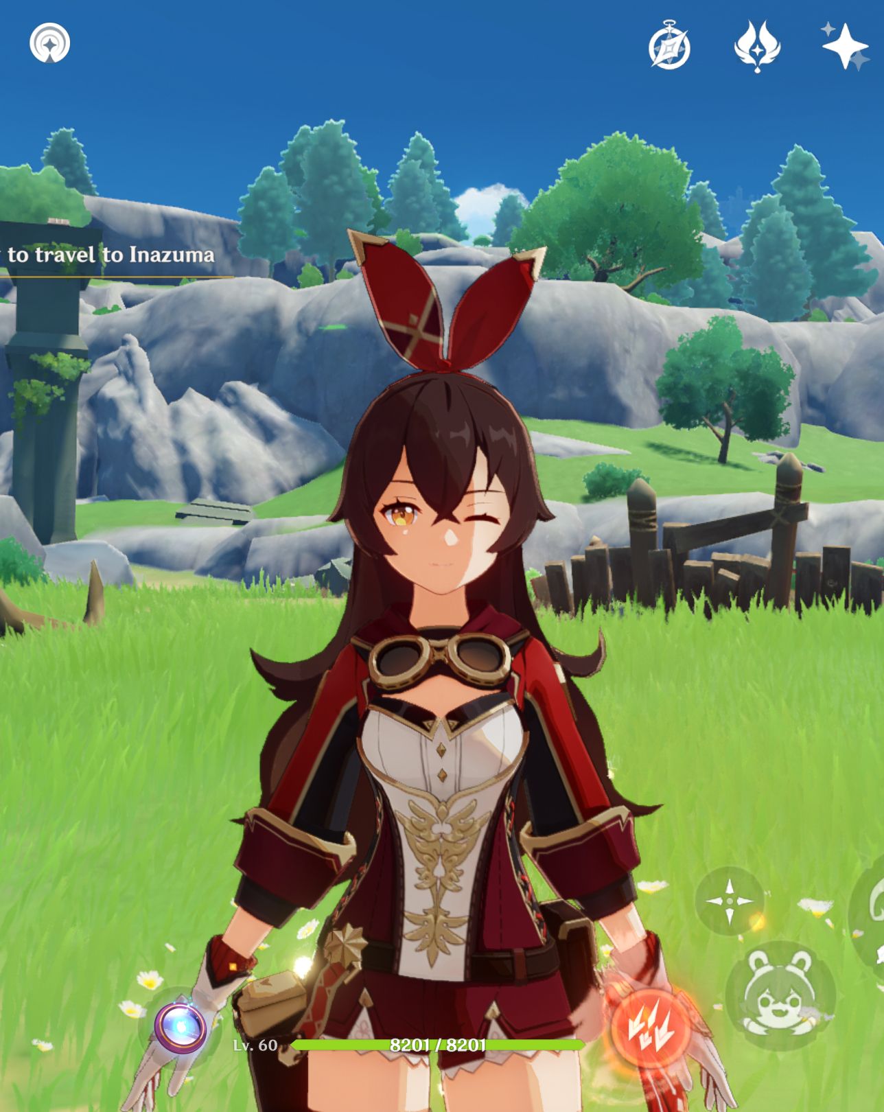 Amber winking :D Genshin Impact | HoYoLAB