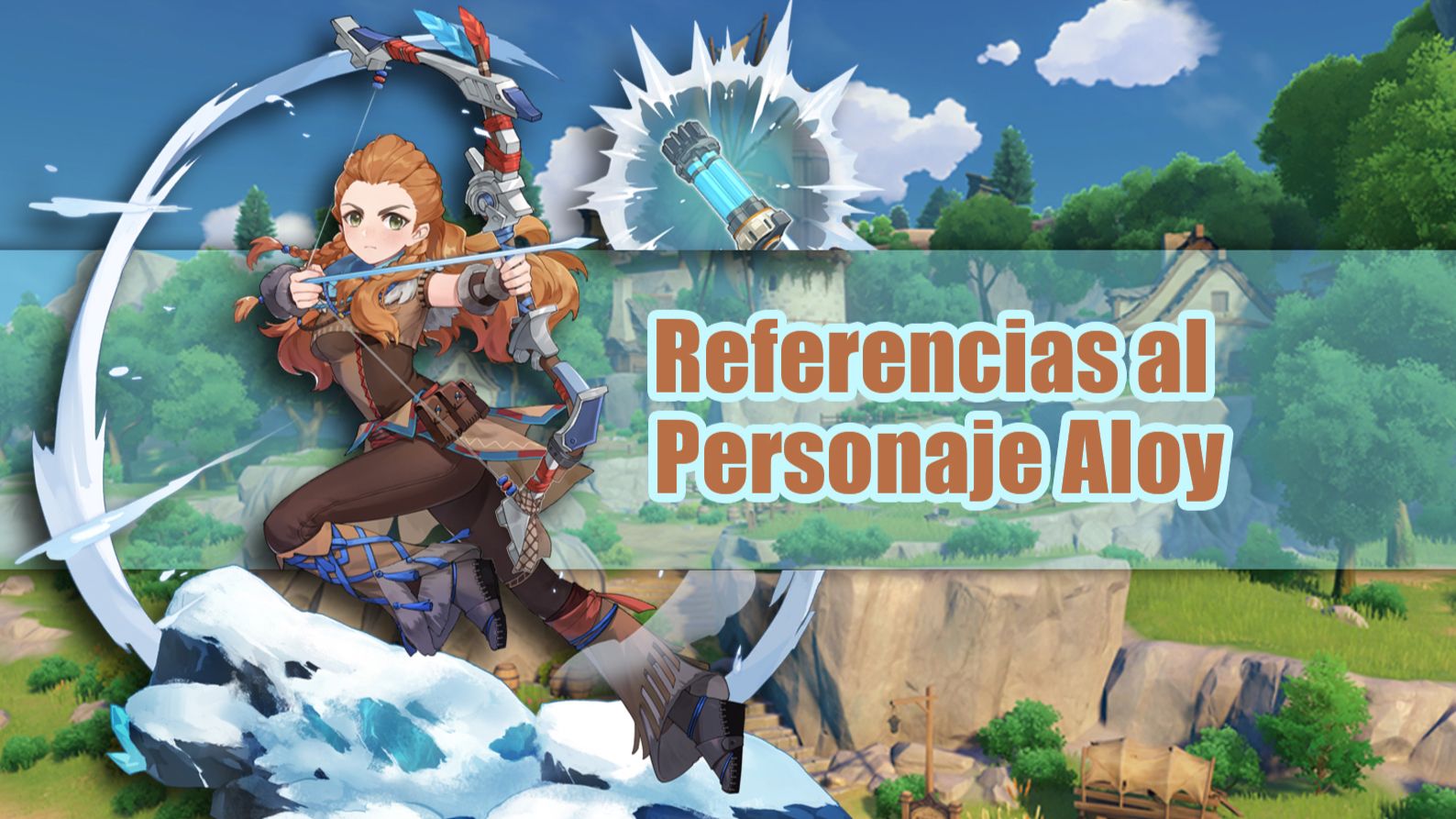 Referencias al personaje Aloy Genshin Impact | HoYoLAB