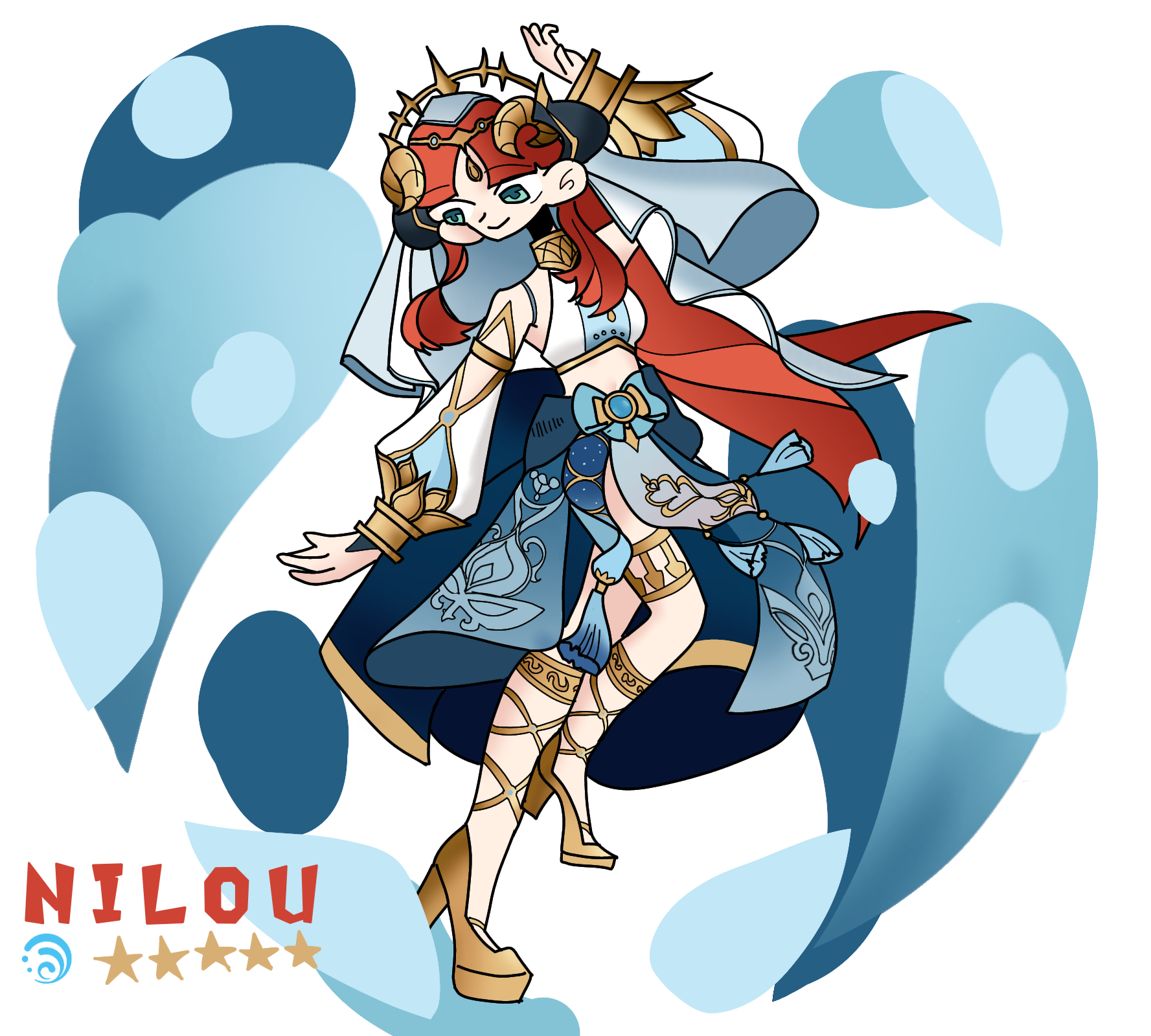 Nilou's dance Genshin Impact | HoYoLAB