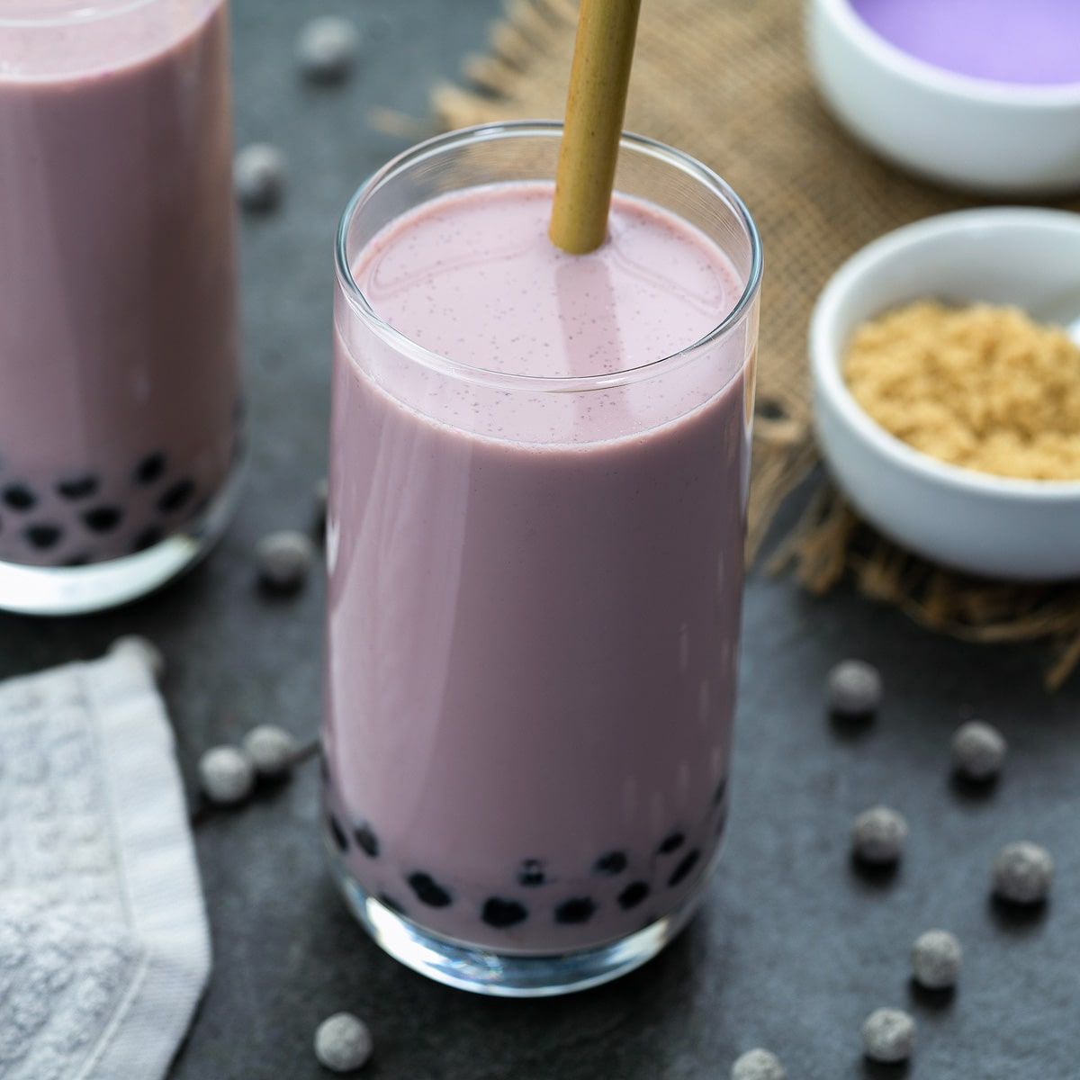 Simple Taro Boba Milk Tea Recipe for - Li Sushang's Birthday Special ...