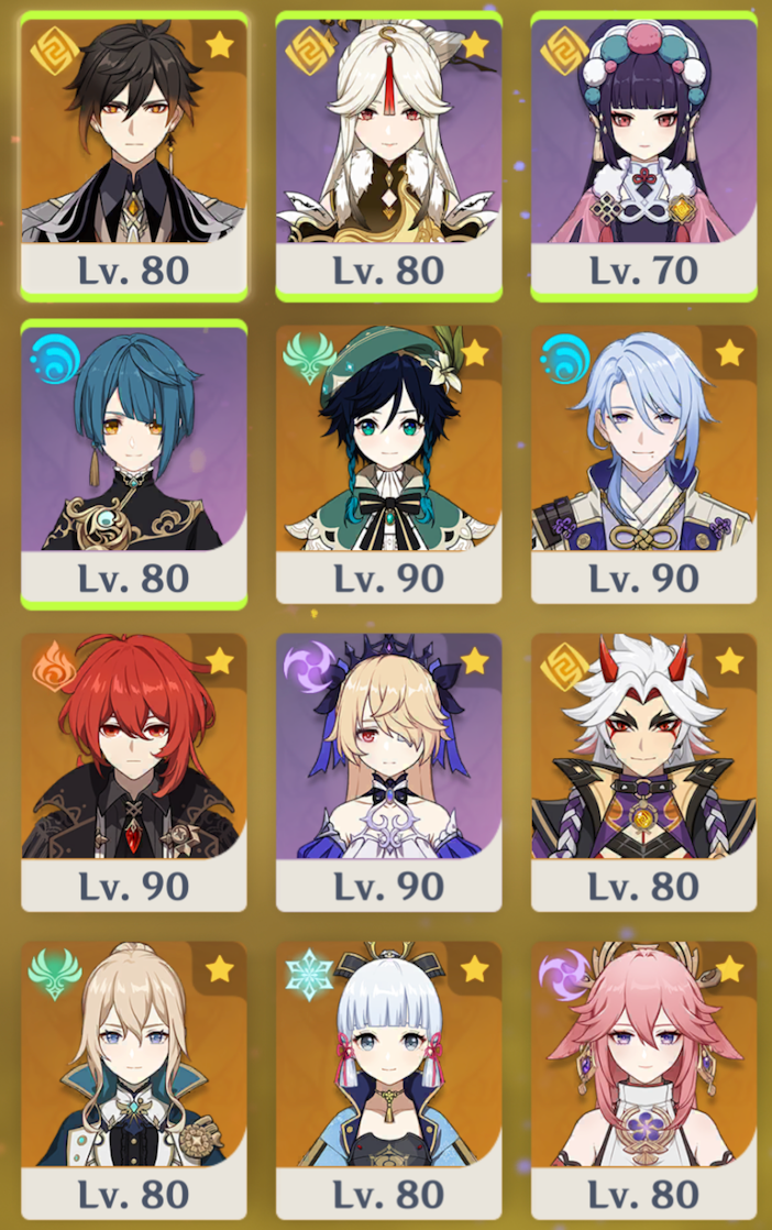 I need help with Abyss Team Comps and Exploration Team Genshin Impact ...