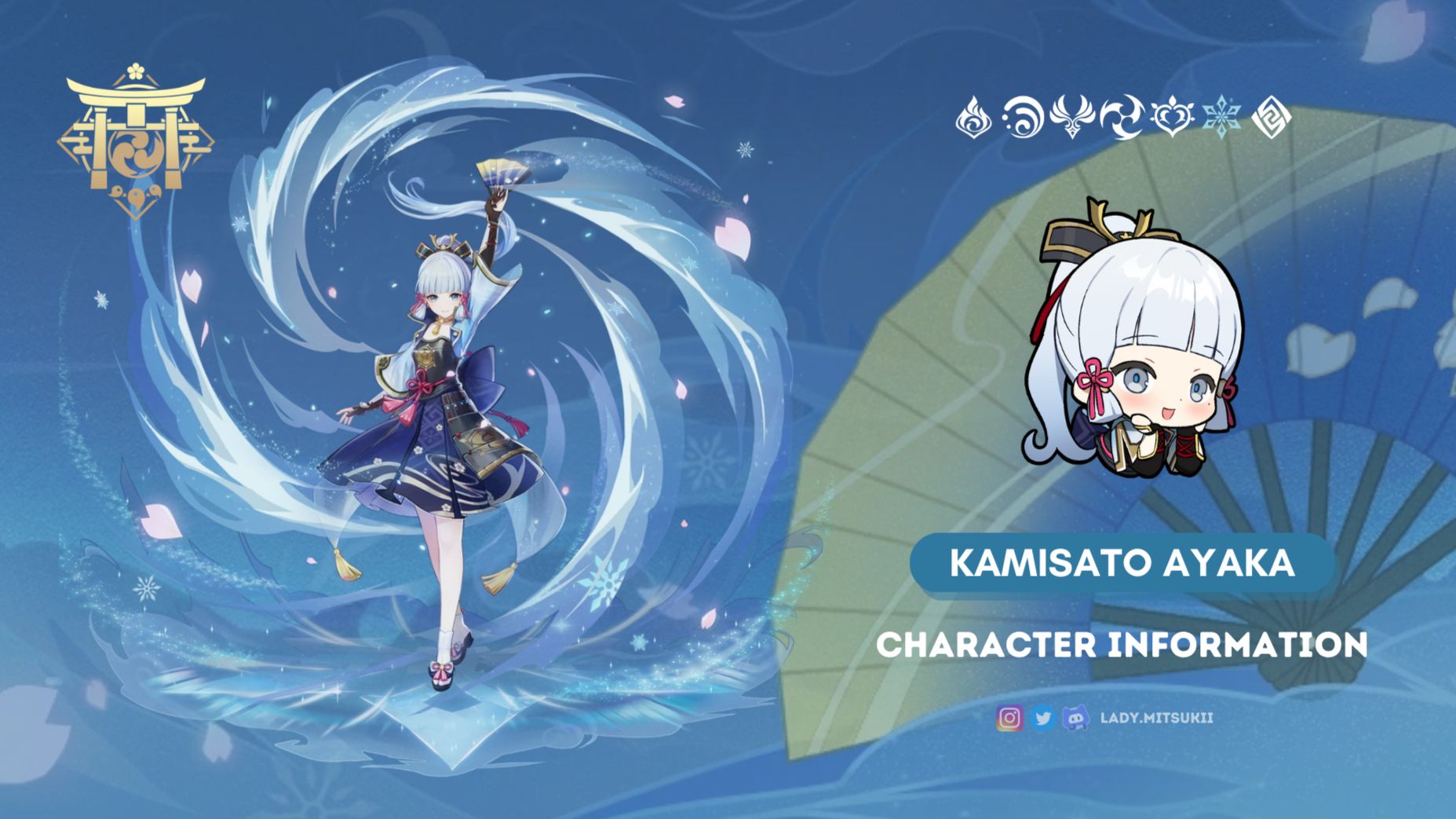 [Character Information] - Kamisato Ayaka Genshin Impact | HoYoLAB