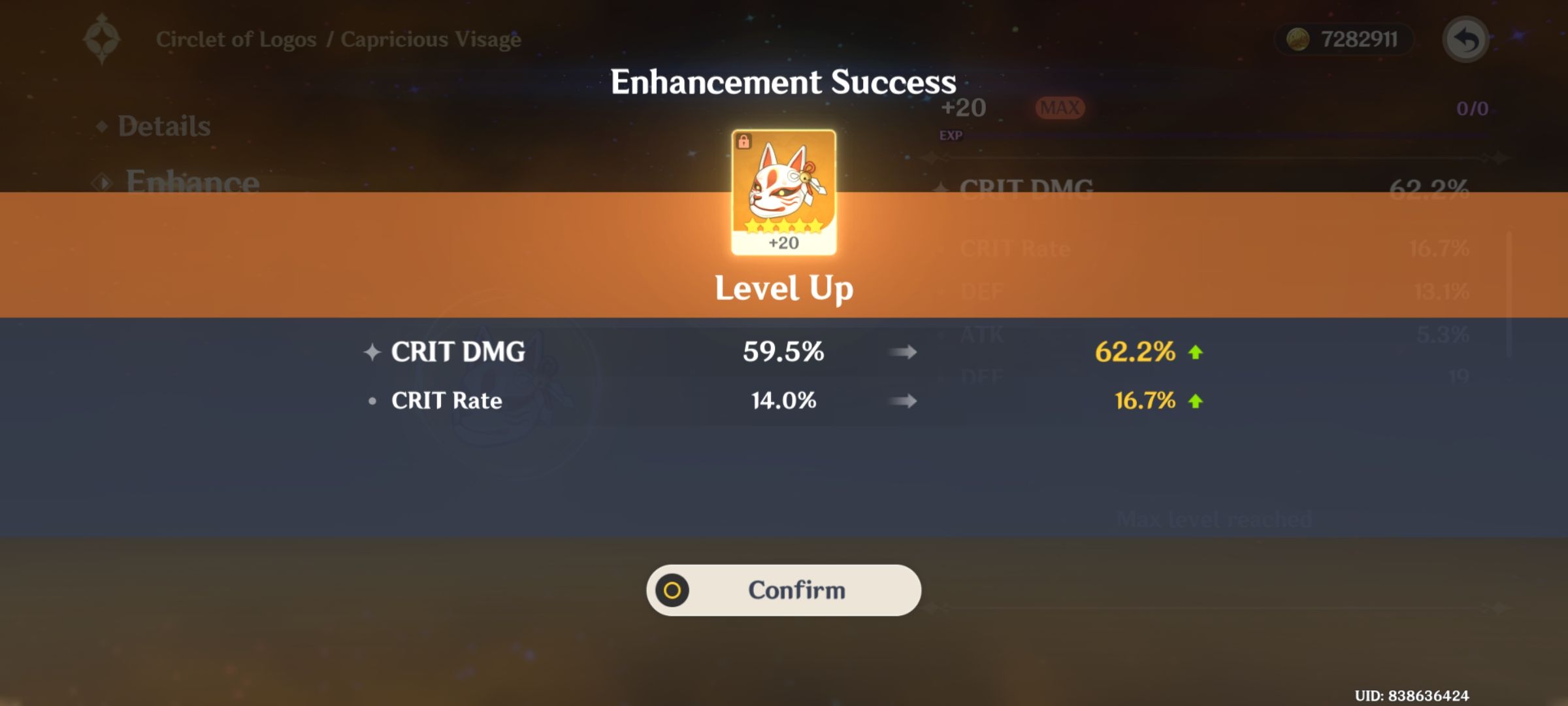 OH MY GOODNESS CRIT DMG Circlet with 16% crit rate!!!! Genshin Impact ...