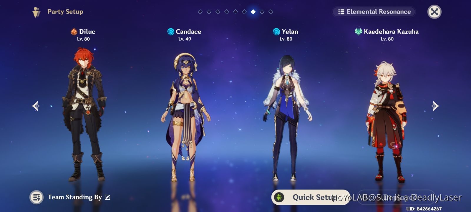 I tried a fun Candace team Genshin Impact | HoYoLAB