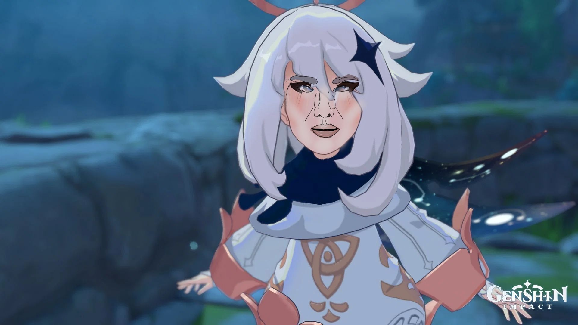 Perfect face Paimon Genshin Impact | HoYoLAB