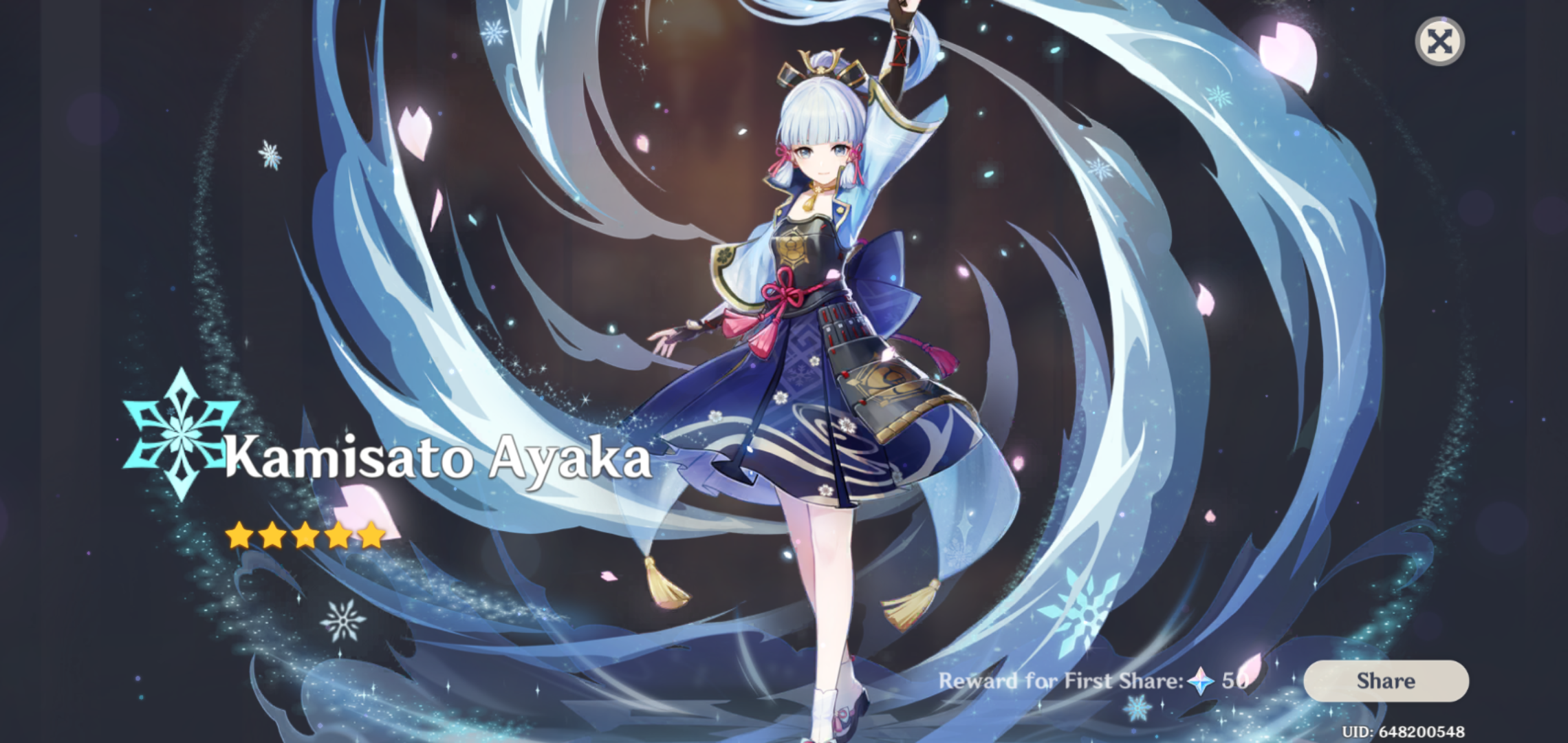 got ayayaya at 55 pity 😻😻 Genshin Impact | HoYoLAB