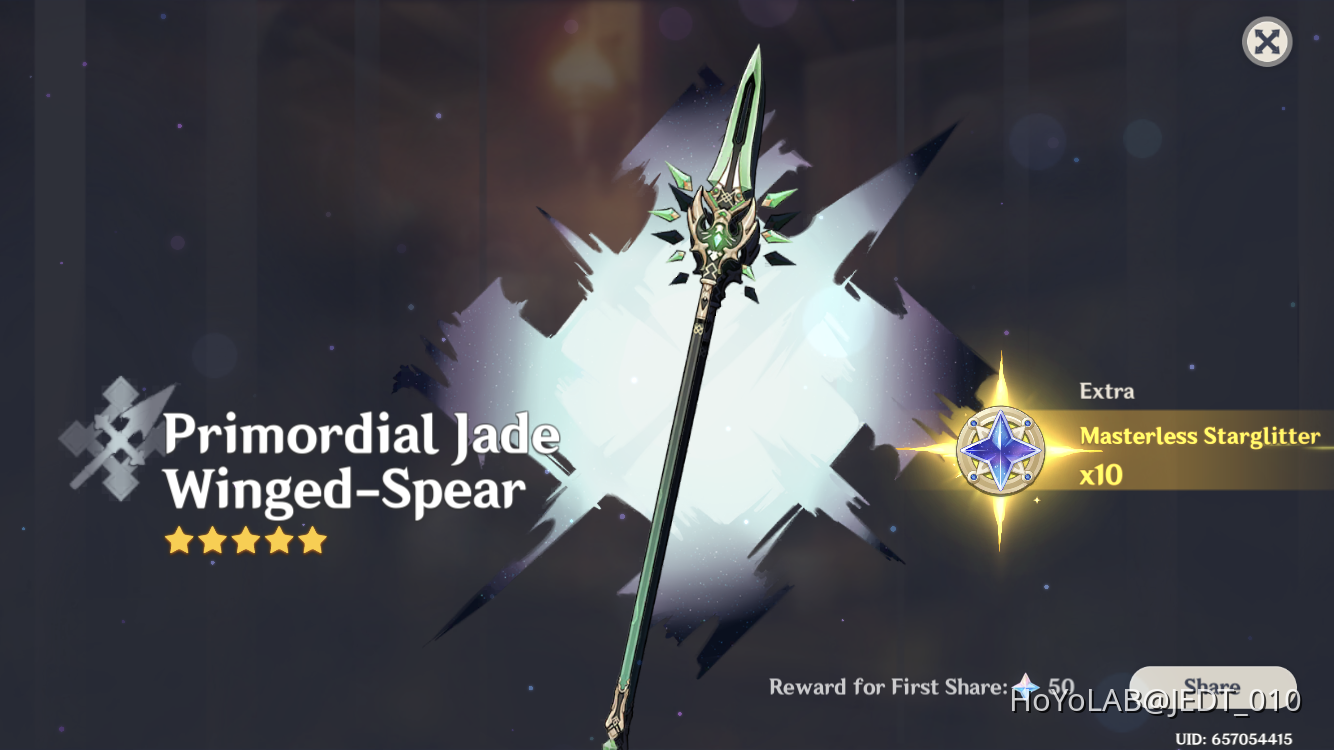 Five star weapon Genshin Impact | HoYoLAB