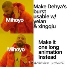 Dehya kit memes w/ templates Genshin Impact | HoYoLAB