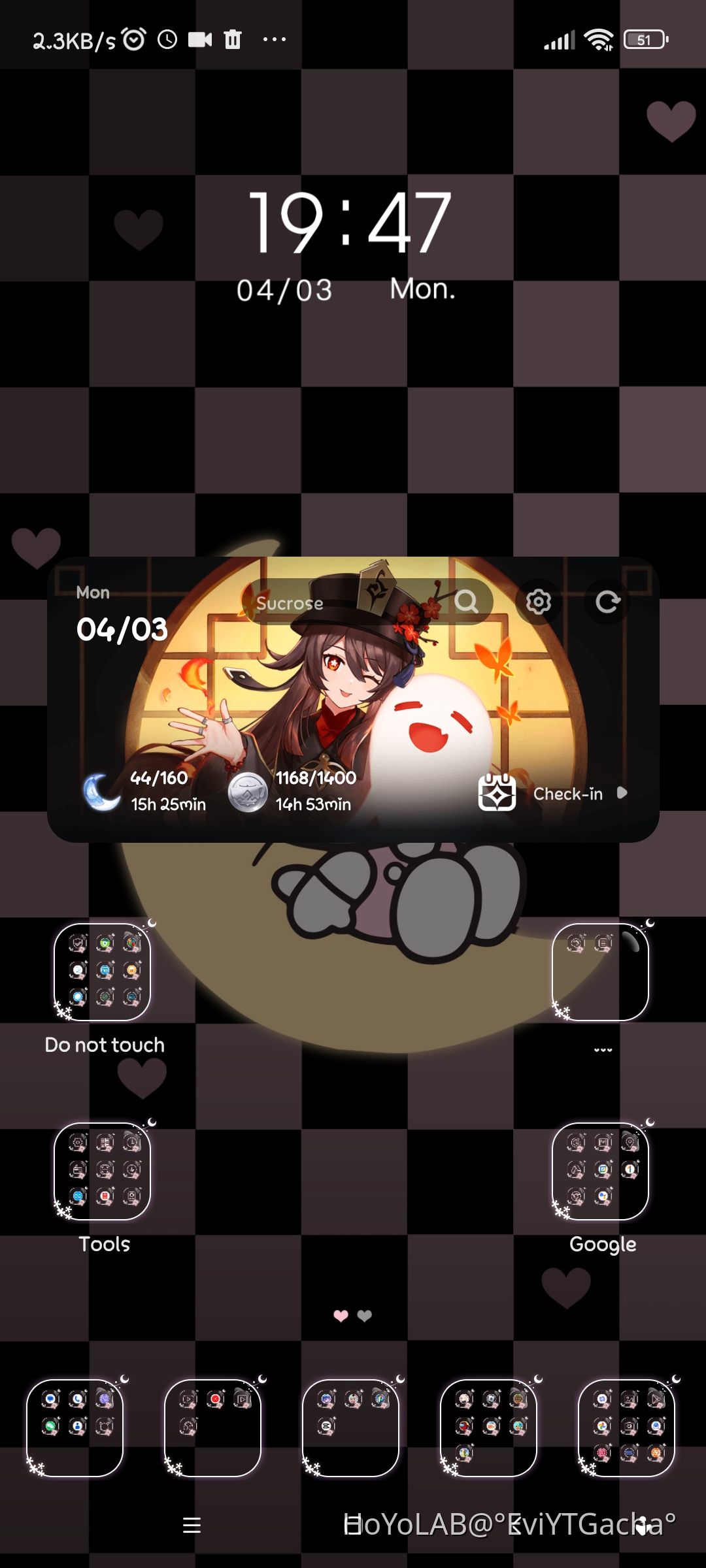 Alr Isn't my home screen aesthetic?(I'm an Hu Tao main +her biggest fan ...