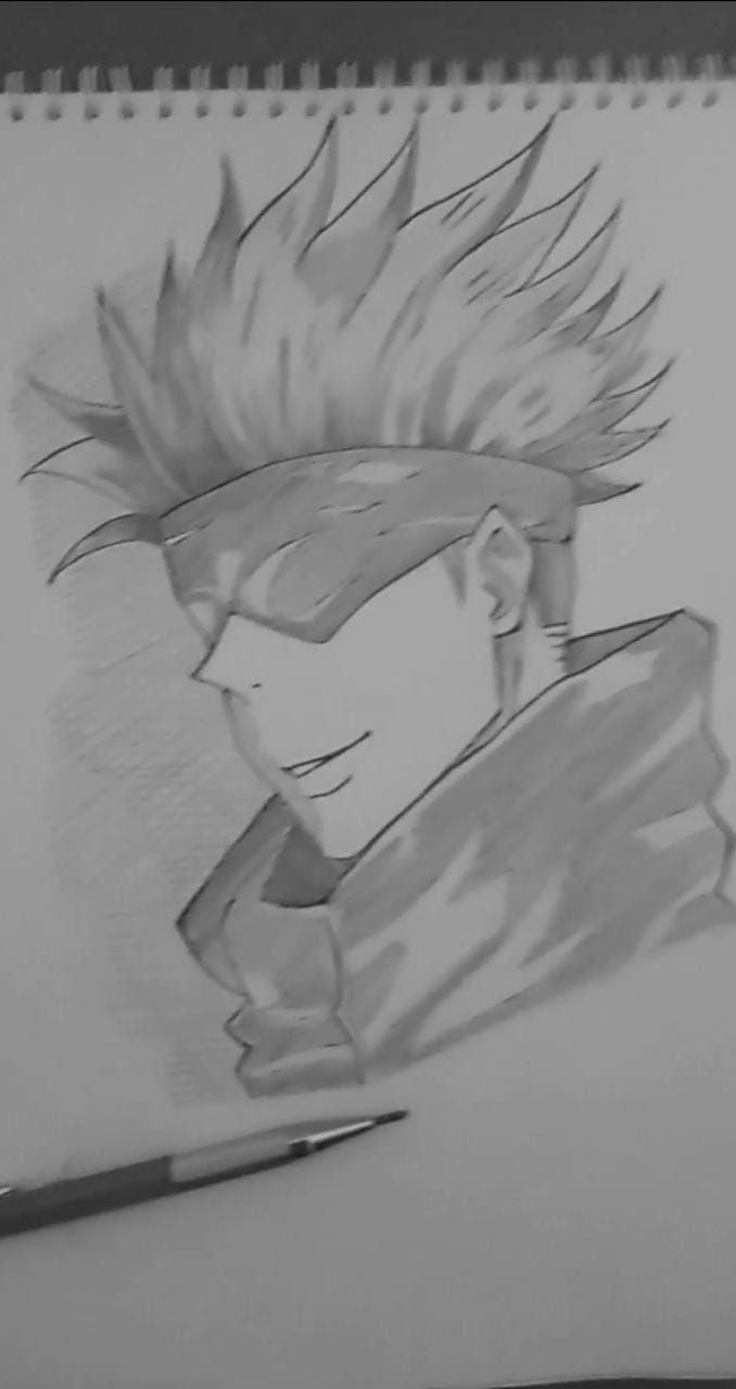 My drawing of GOJO | HoYoLAB