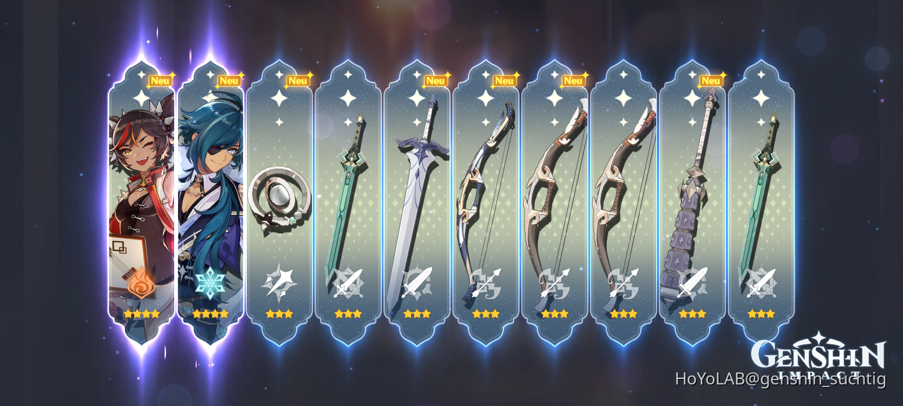 new acc Genshin Impact | HoYoLAB