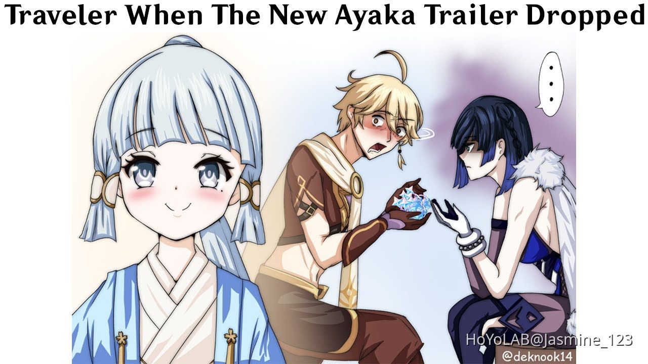 Ayaka memes I found Genshin Impact | HoYoLAB