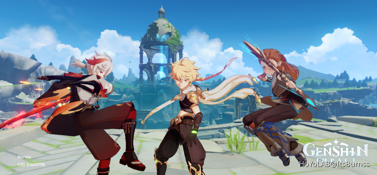 Main team: Travel Trio Genshin Impact | HoYoLAB