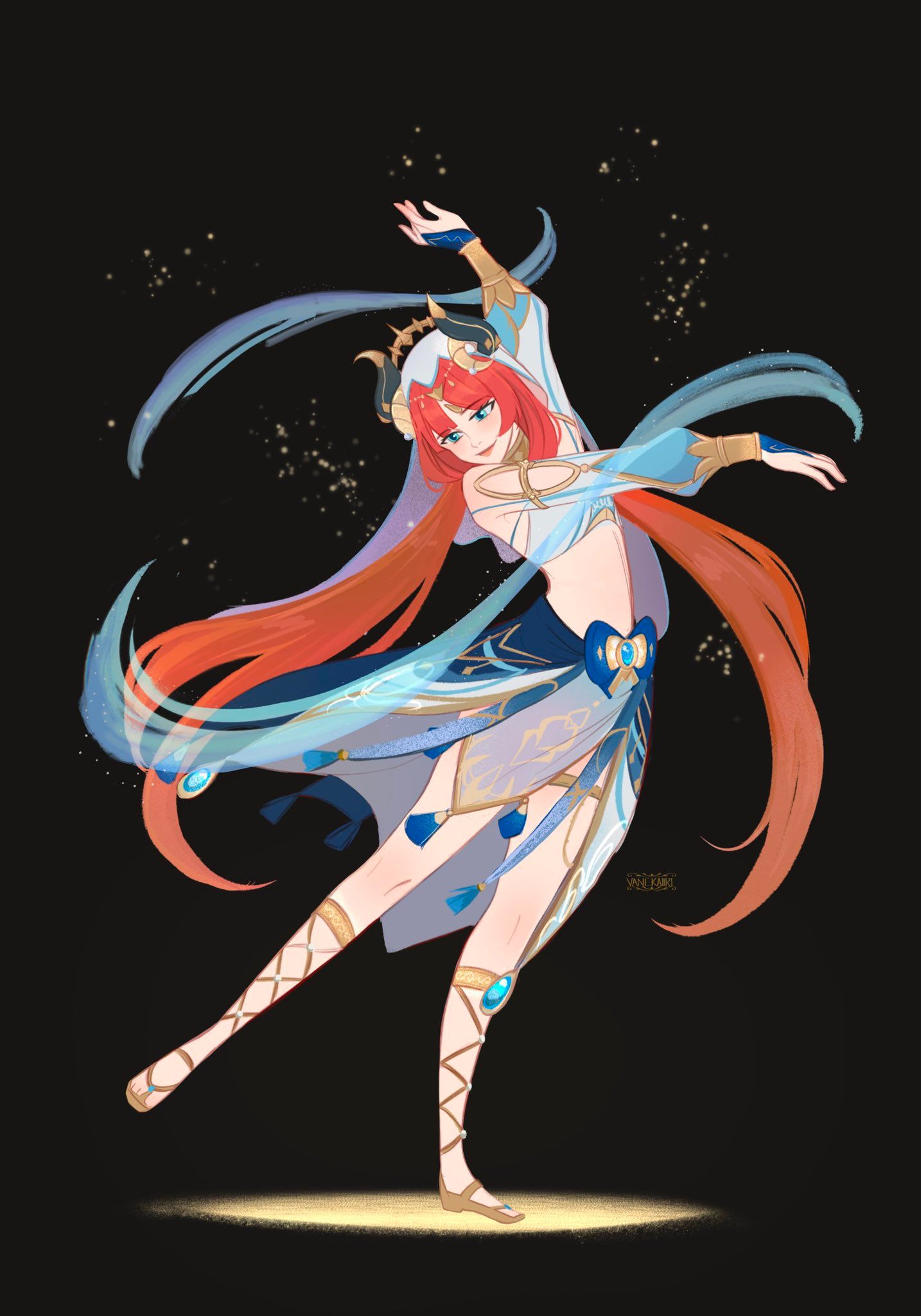 Nilou dancing Genshin Impact | HoYoLAB