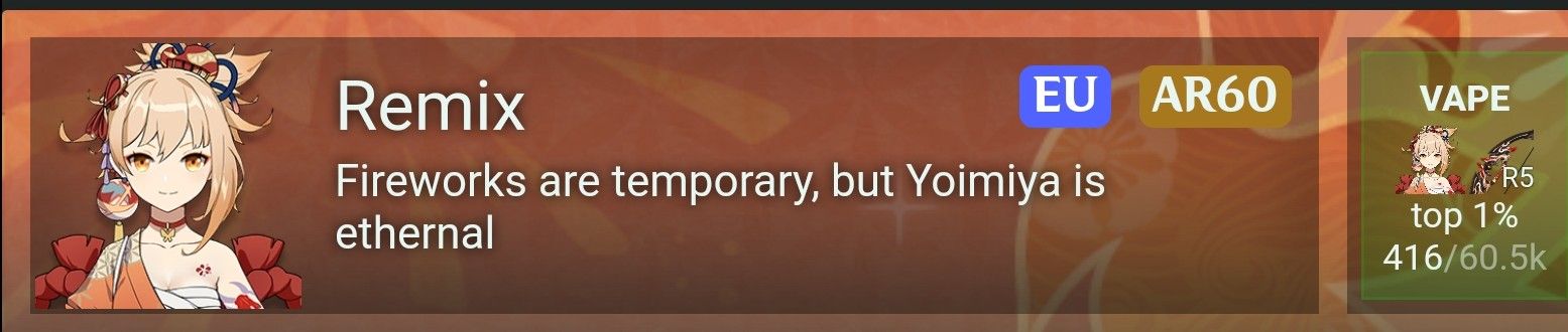 HUGE UPDATE ON MY YOIMIYA! Genshin Impact | HoYoLAB