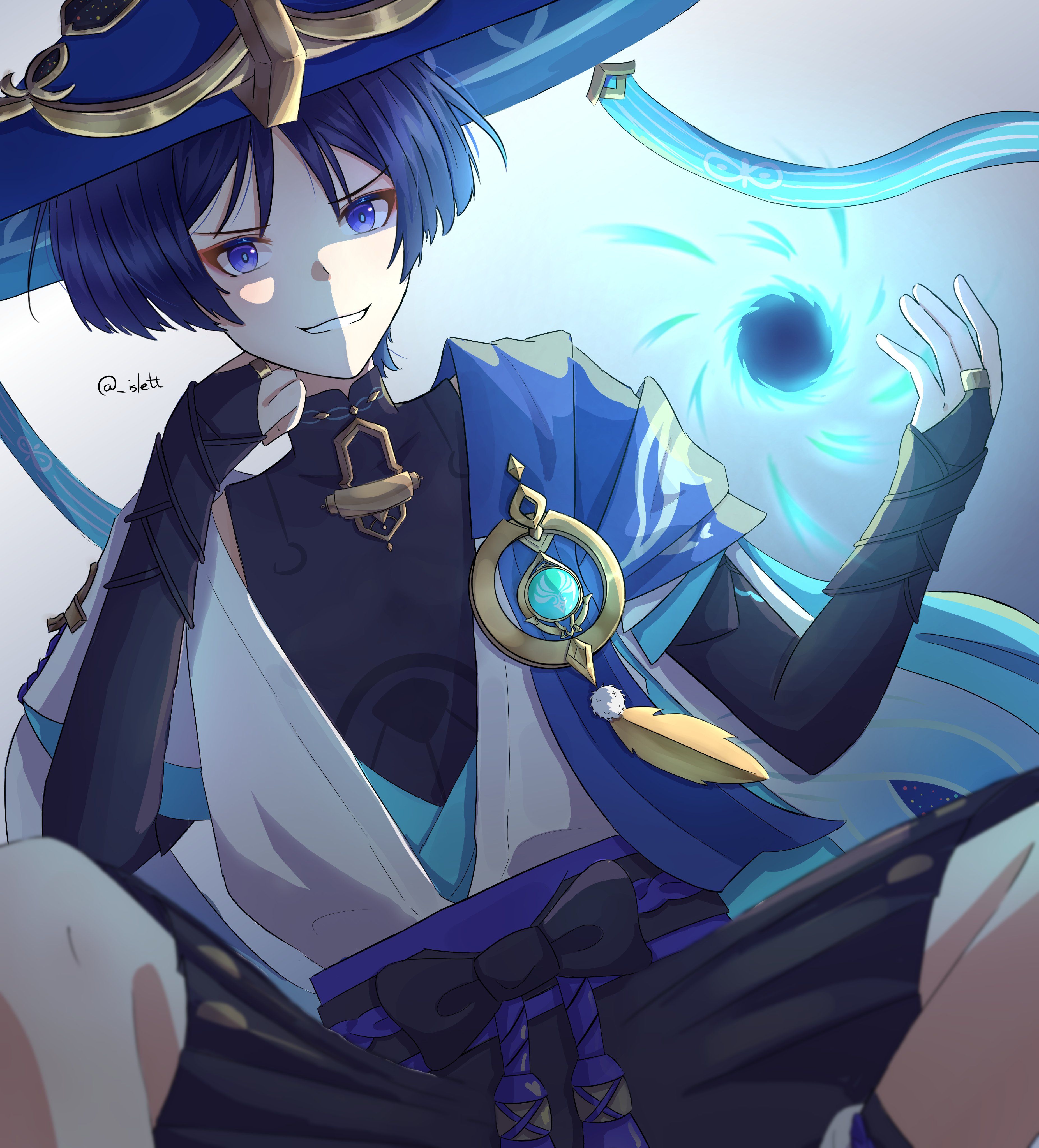 Wanderer fanart Genshin Impact | HoYoLAB