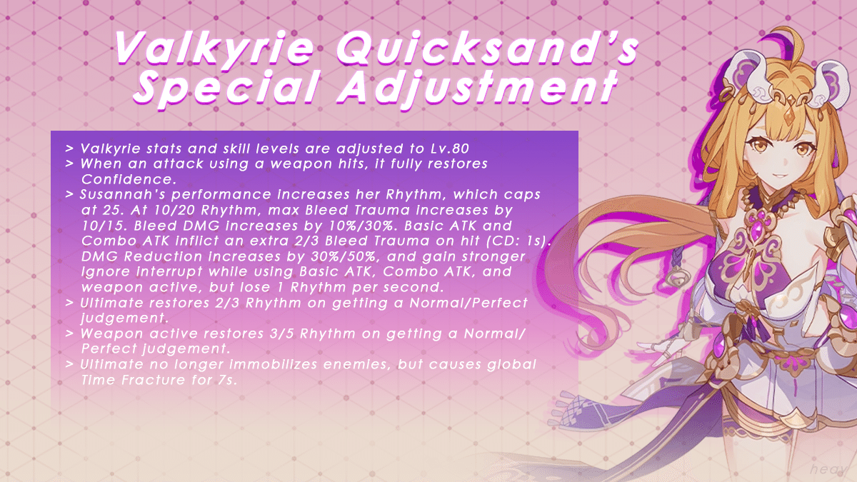 [HI3 v6.5 Beta] Valkyrie Quicksand | Elysian Realm | Weapon Build ...