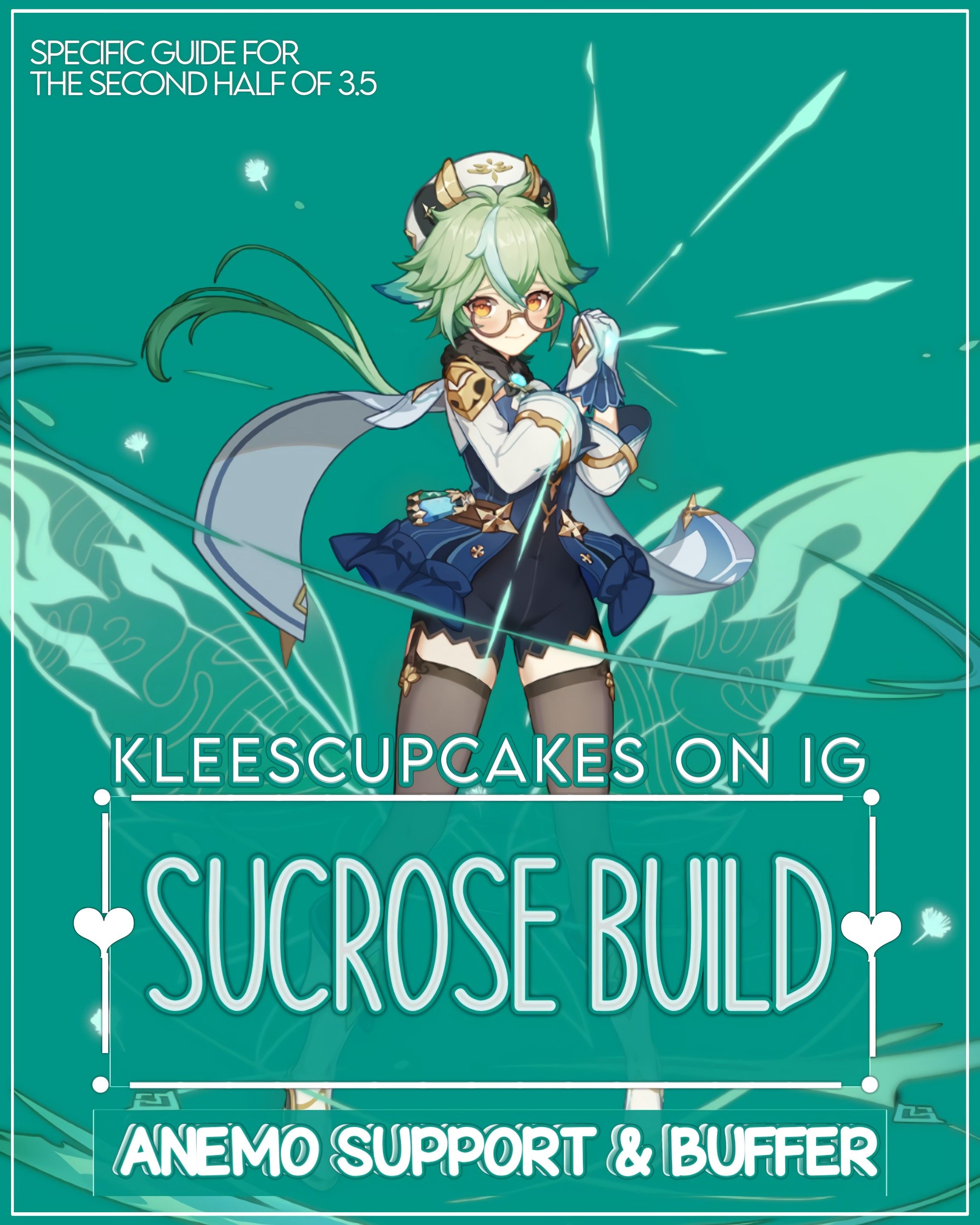 [ Version 3.5 ] Sucrose Build — Anemo Support & Buffer Genshin Impact ...