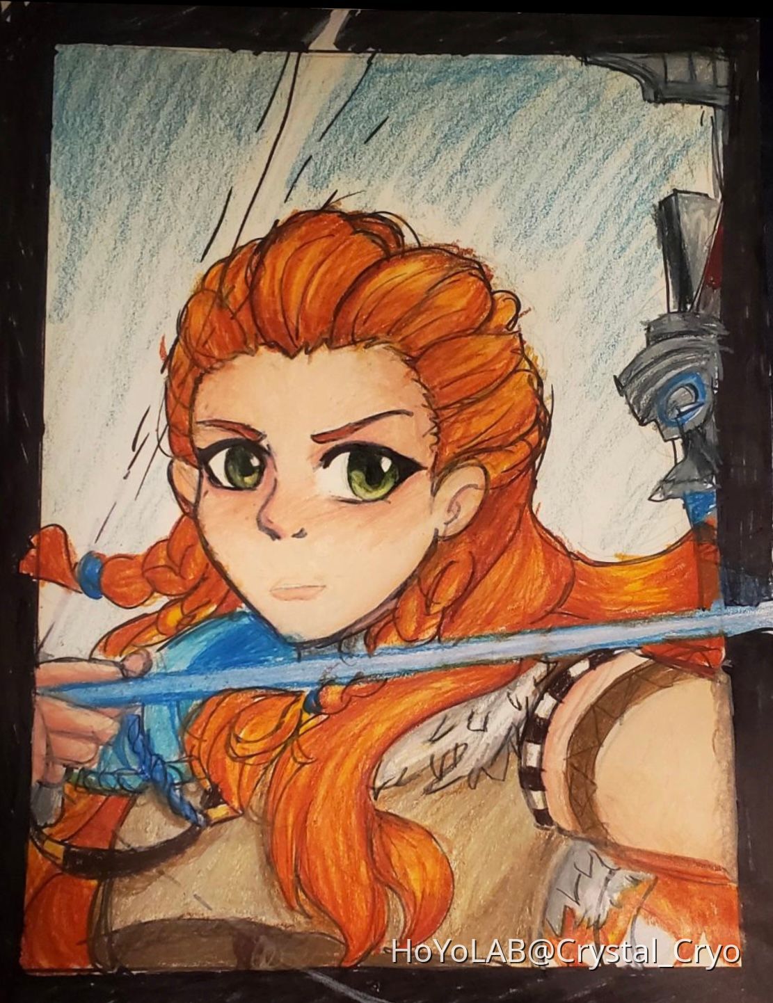 Art diary 90: Happy Birthday Aloy Genshin Impact | HoYoLAB