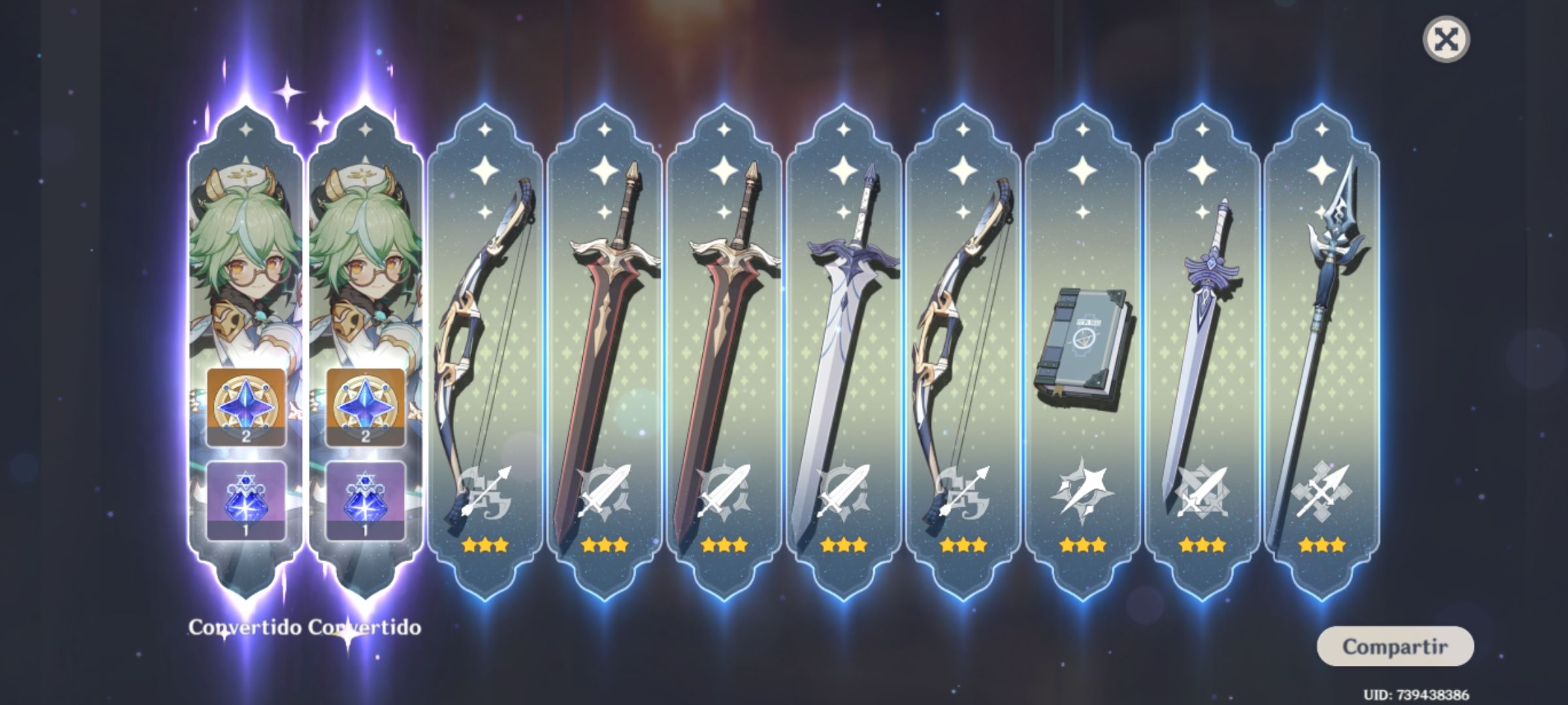 Mis tiradas de Shenhe fueron muuuy bien Genshin Impact | HoYoLAB