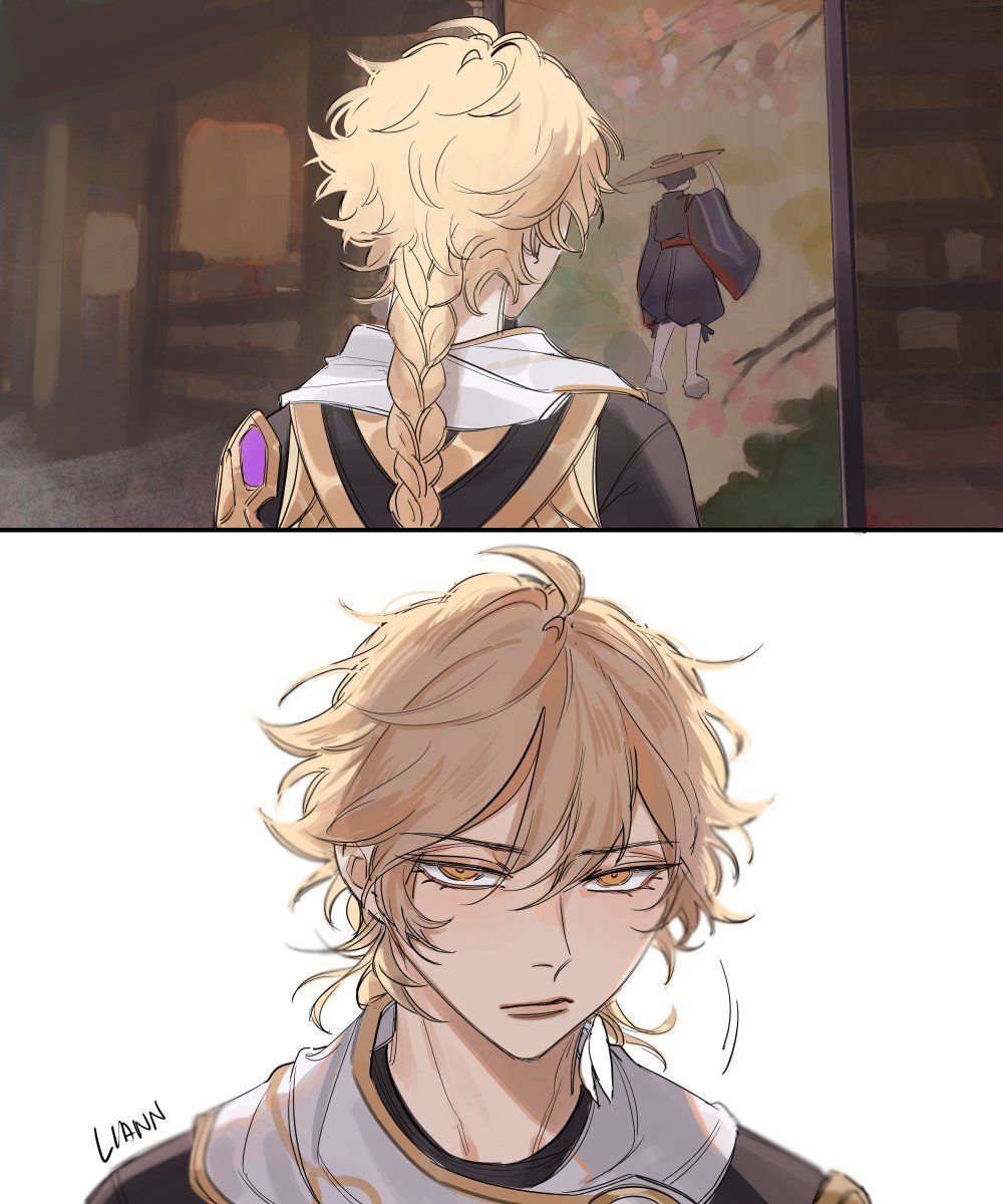 Aether embracing the anger Genshin Impact | HoYoLAB