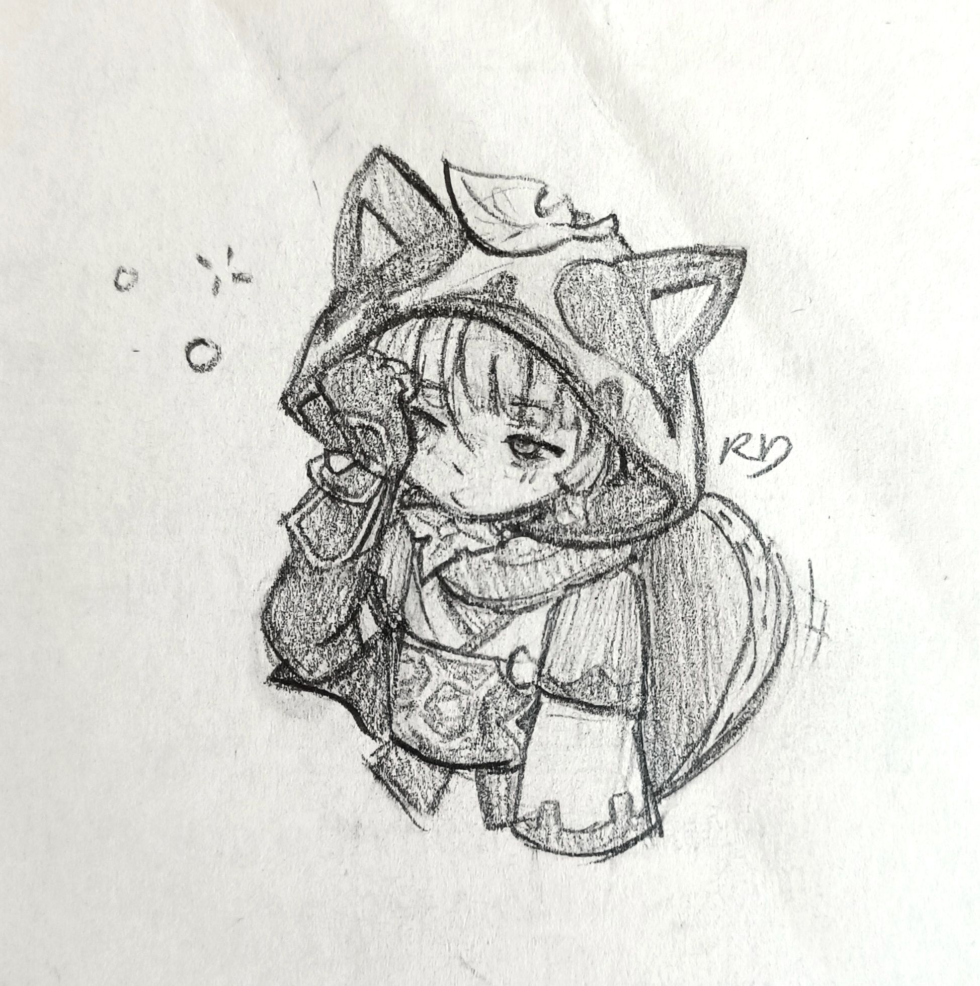 sleepy shuumatsuban (sketch) Genshin Impact | HoYoLAB