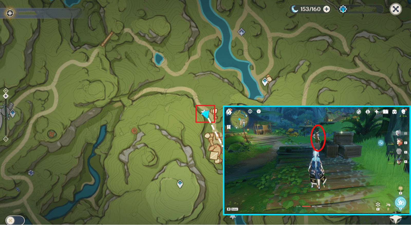 Rute Kumpulkan 75*Kalpalata Lotus Genshin Impact | HoYoLAB