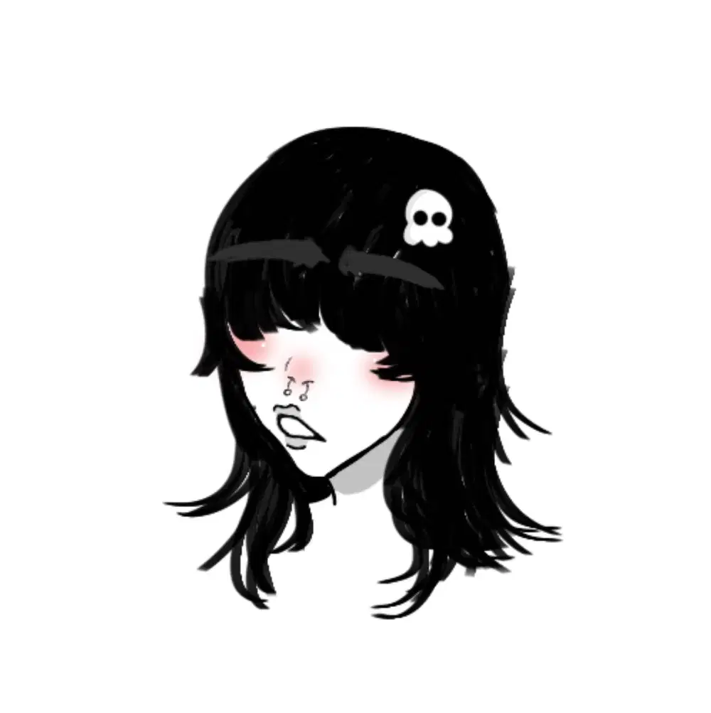 how to draw emo girl
