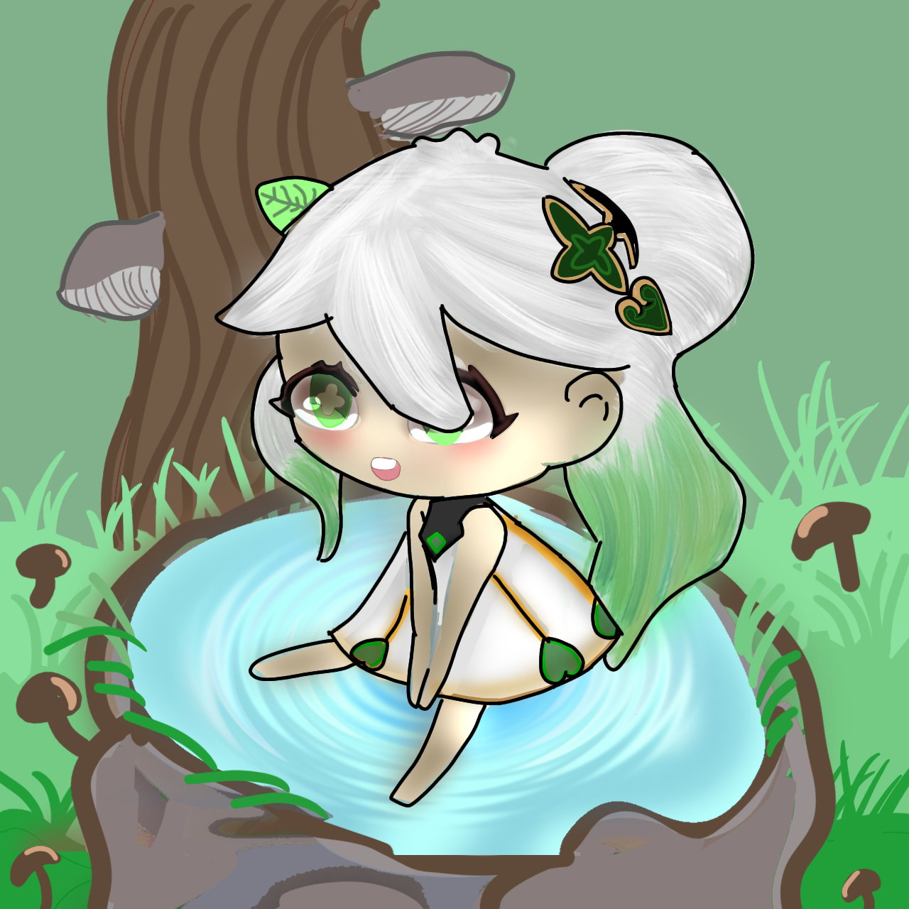 puddle time with nahida Genshin Impact | HoYoLAB