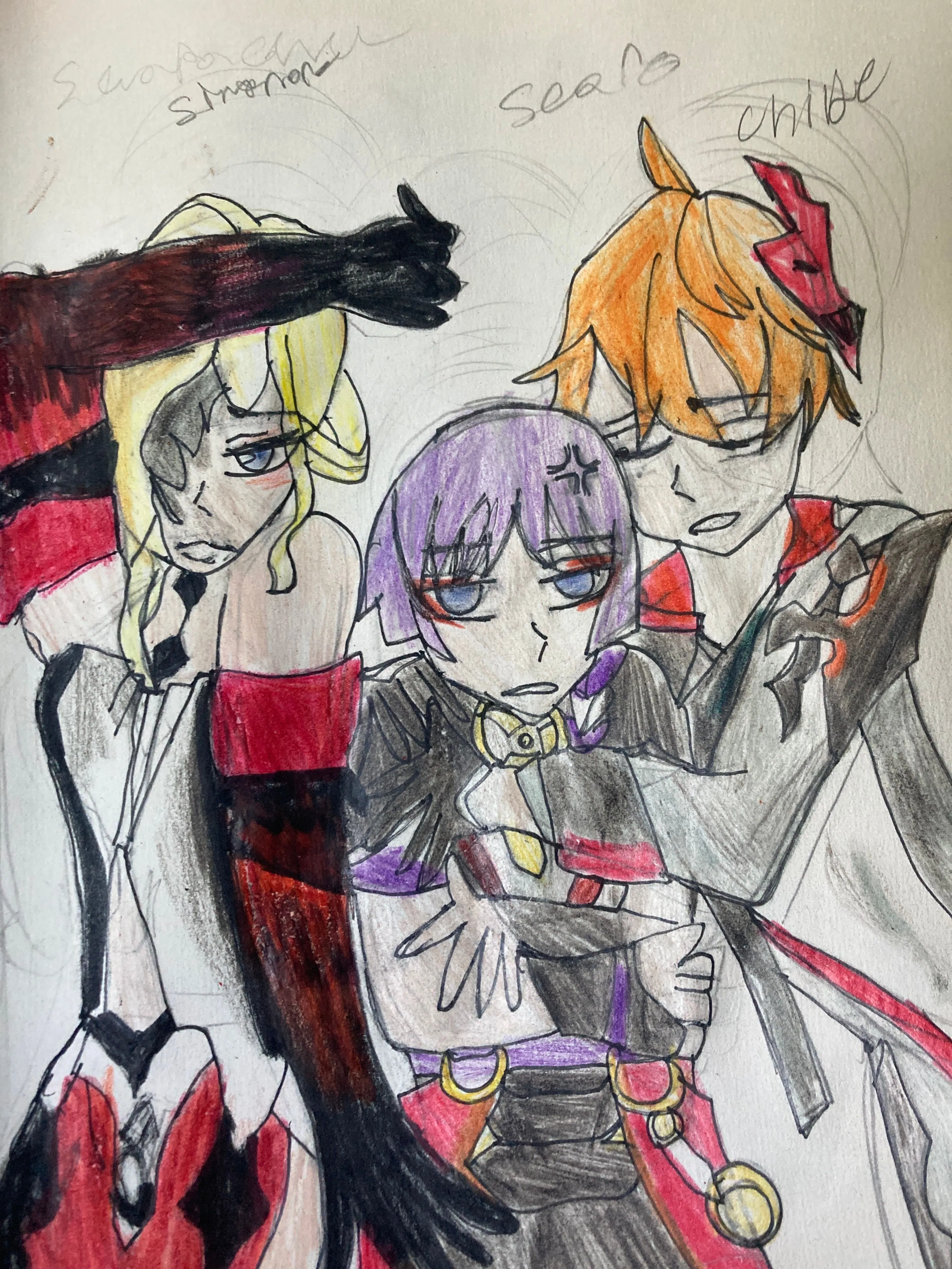 Fatui drawing ♡ Genshin Impact | HoYoLAB