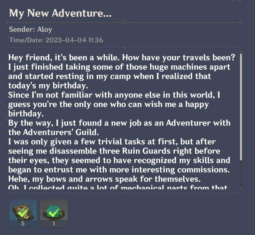 Happy Birthday, Aloy! Genshin Impact | HoYoLAB