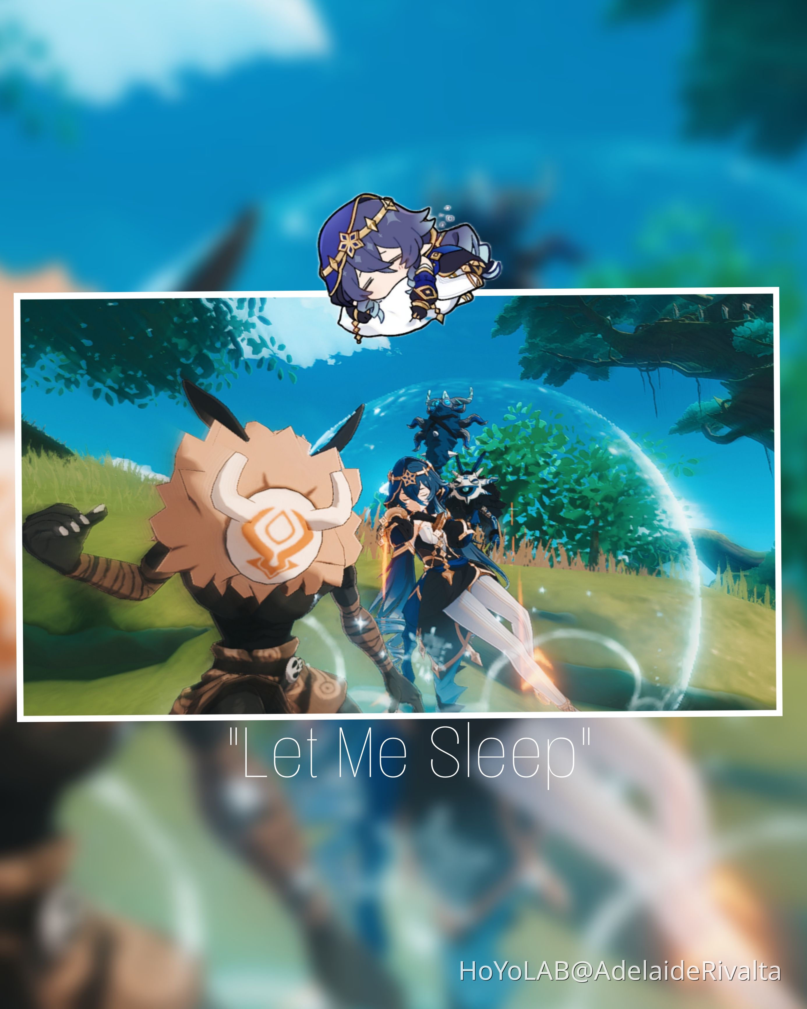 Let me sleep 💤😴 Genshin Impact | HoYoLAB