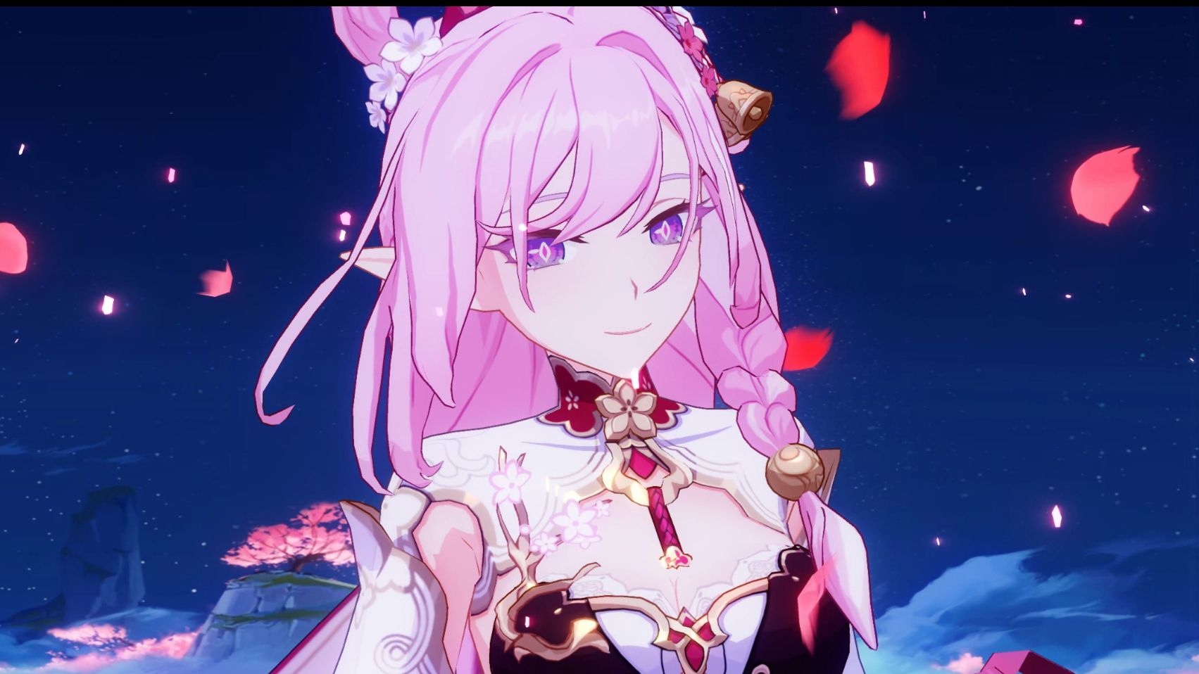 Peachy Spring - Elysia Herrscher of Human: Ego - Gameplay Showcase ...