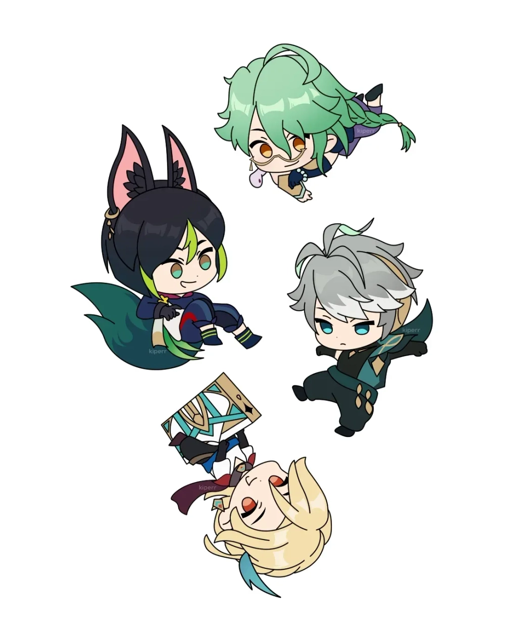 Dendro Boys🌿 Genshin Impact | HoYoLAB