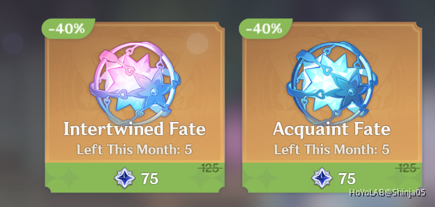 Just a reminder to buy the monthly fates :) Genshin Impact | HoYoLAB