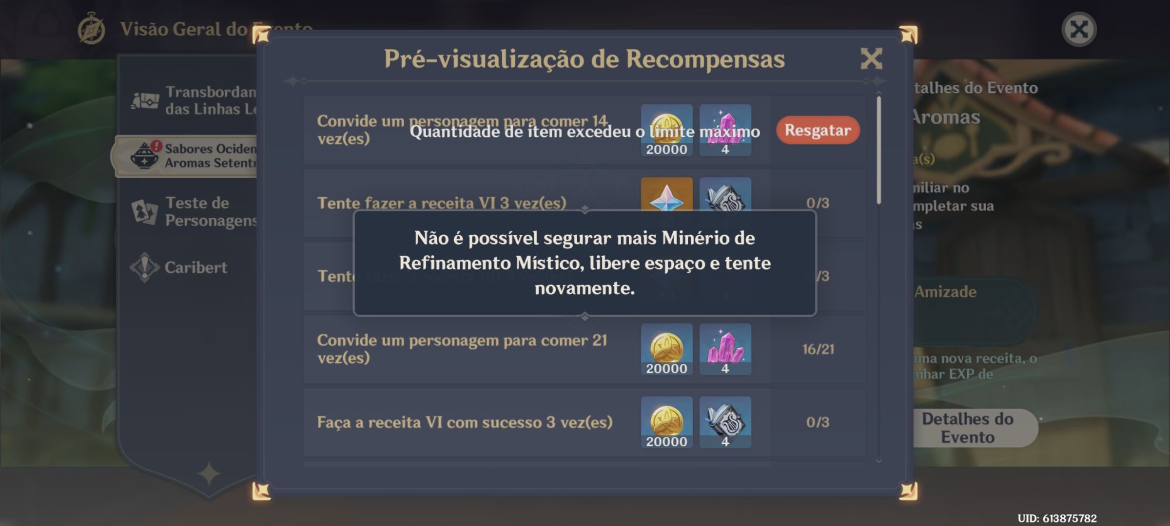 Sempre achei que o limite fosse 9.999 Genshin Impact | HoYoLAB