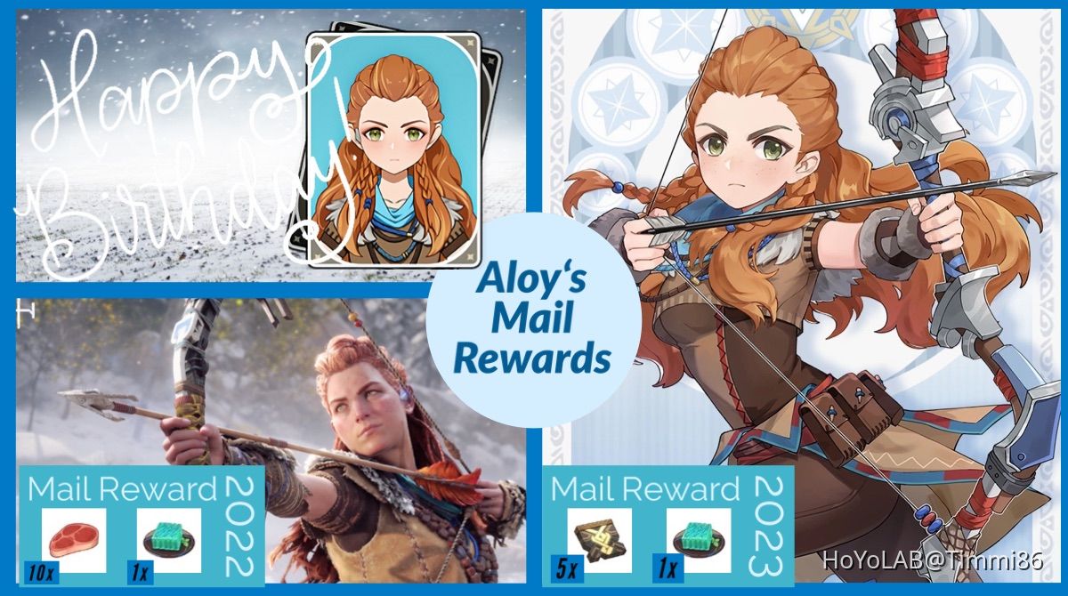 Aloy‘s Mail Rewards - Happy Birthday Aloy - Will she and her ...